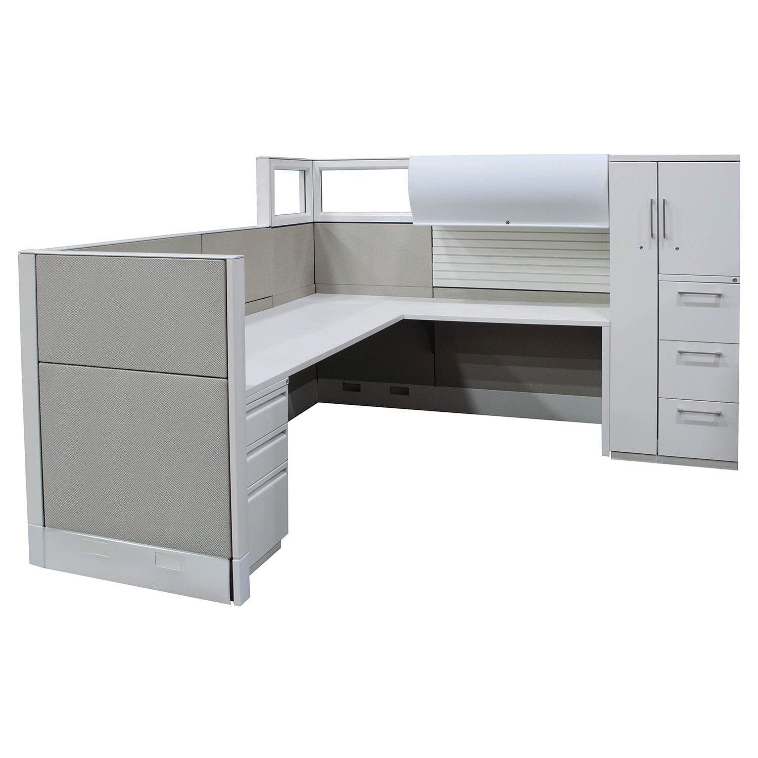 8x6 Premise Used Cubicles Rows By Haworth - National Office Interiors ...