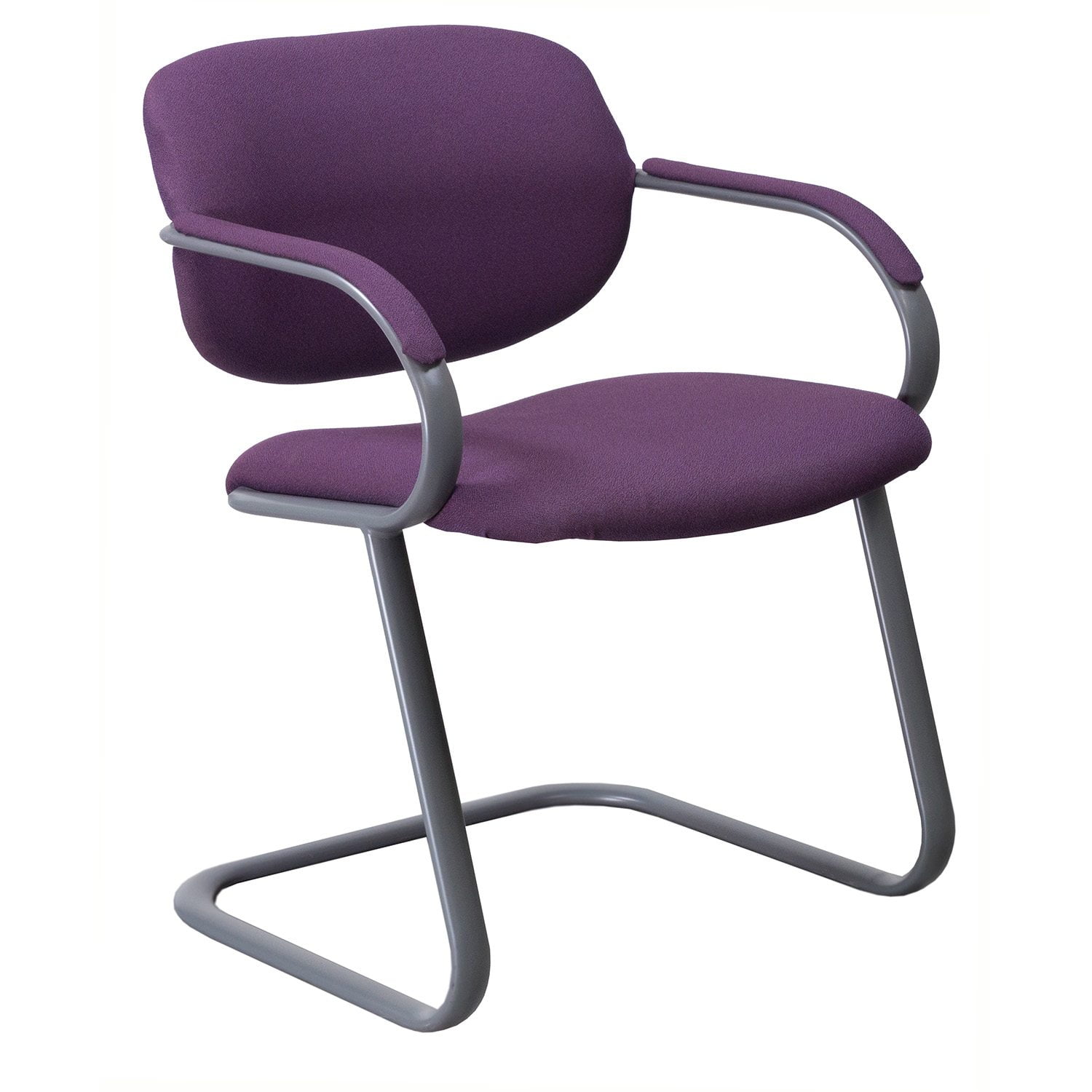 Haworth Reupholstered Used Side Chair, Purple - National Office ...