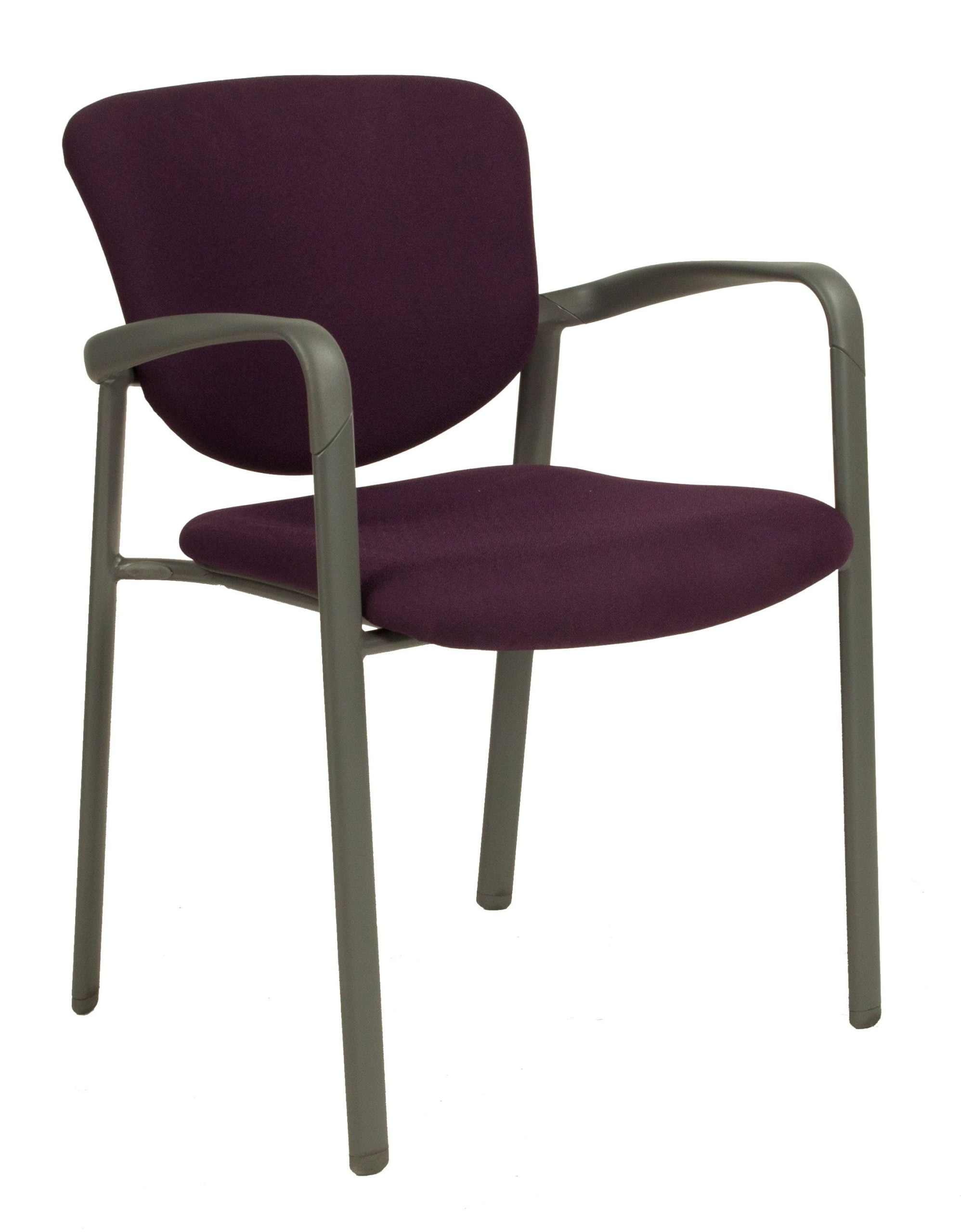Haworth Improv Used Stack Chair, Plum - National Office Interiors and ...