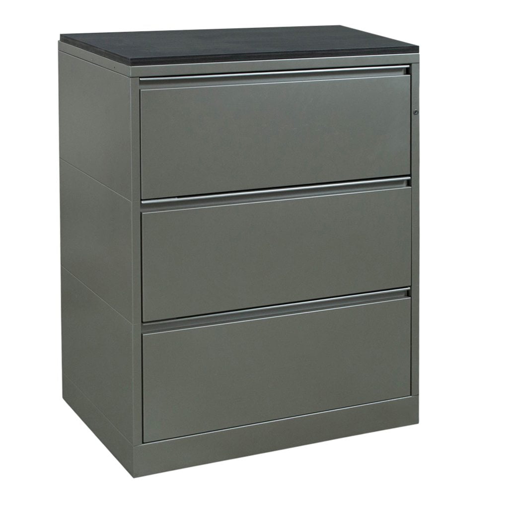 Herman Miller Meridian Used 3 Drawer 30 Inch Silver Lateral File ...