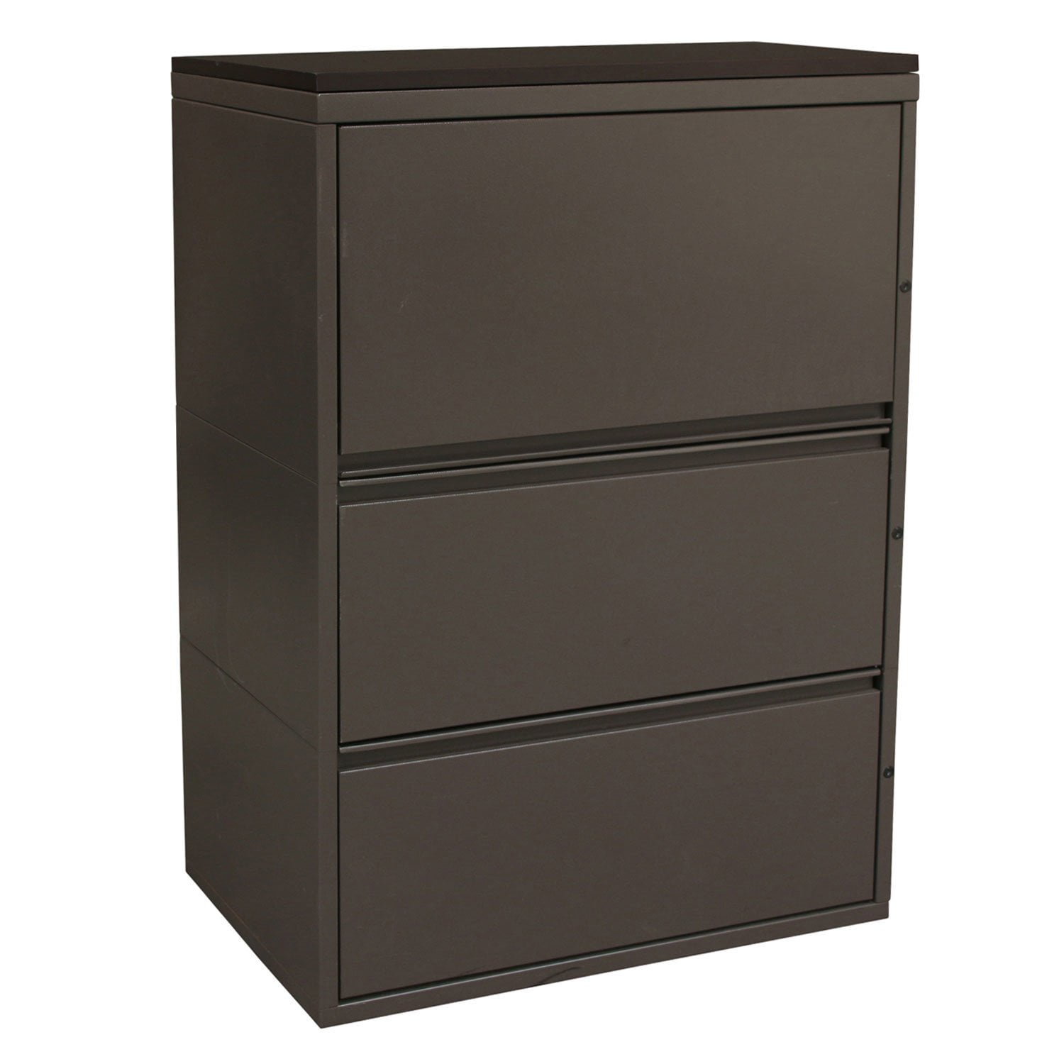 Herman Miller Meridian Used 3 Drawer 30 Inch Lateral File with Espresso ...