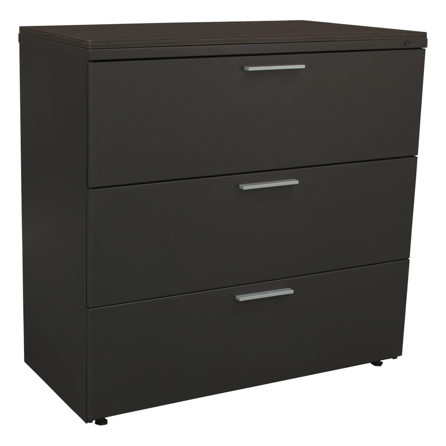 Herman Miller Used 3 Drawer 42 Inch Lateral File with Gray Laminate Top ...