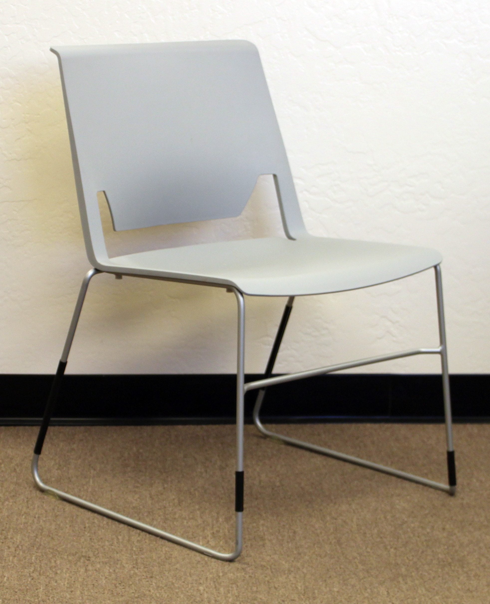 Very by Haworth, Used Stack Chair, Smoky Gray - National Office ...