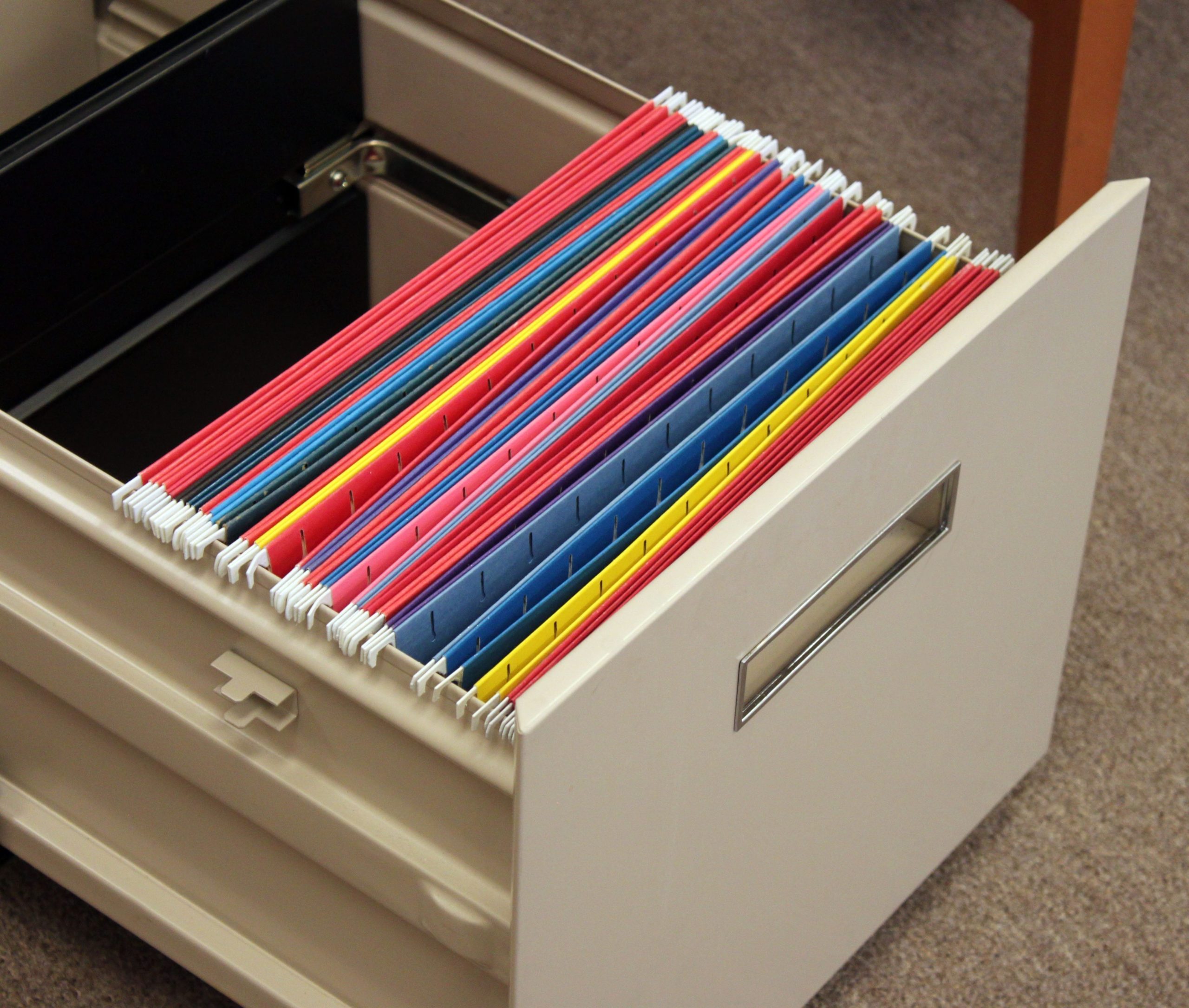 Steelcase Box Box Used Putty Pedestal Vertical File - National Office ...