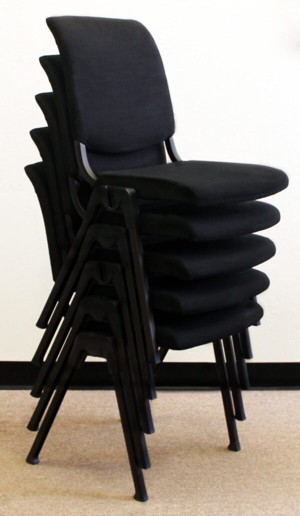 HAG Izzy Design 9510 Conventio Used Stack Chair, Black - National ...