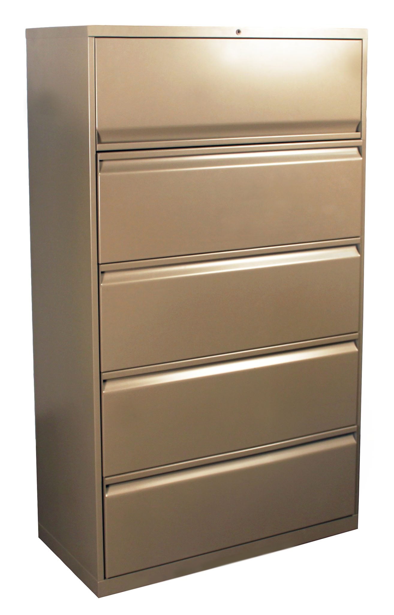 Knoll Calibre Used 30 inch 5 Drawer Lateral File, Coffee - National ...