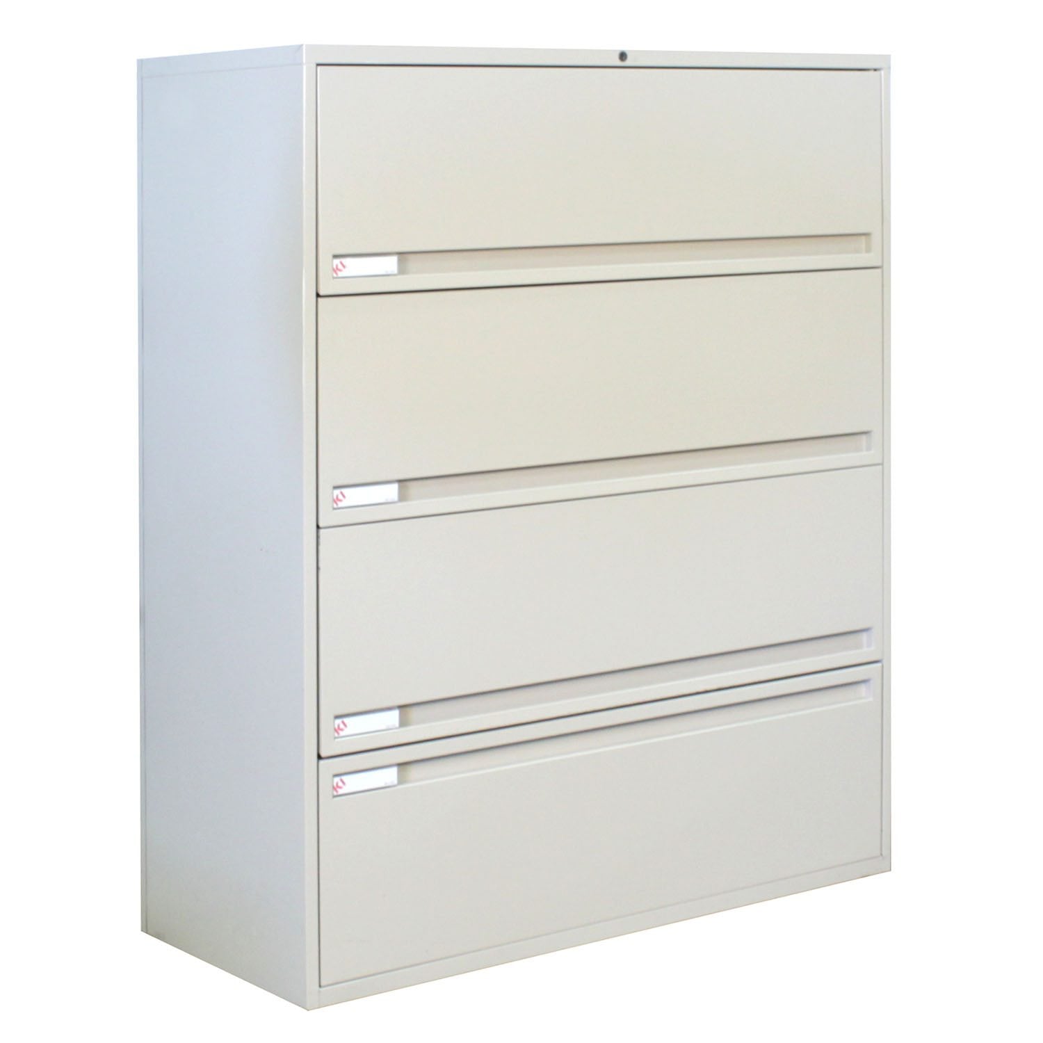 KI 4 Drawer Putty Used Lateral File 42 Inch - National Office Interiors ...