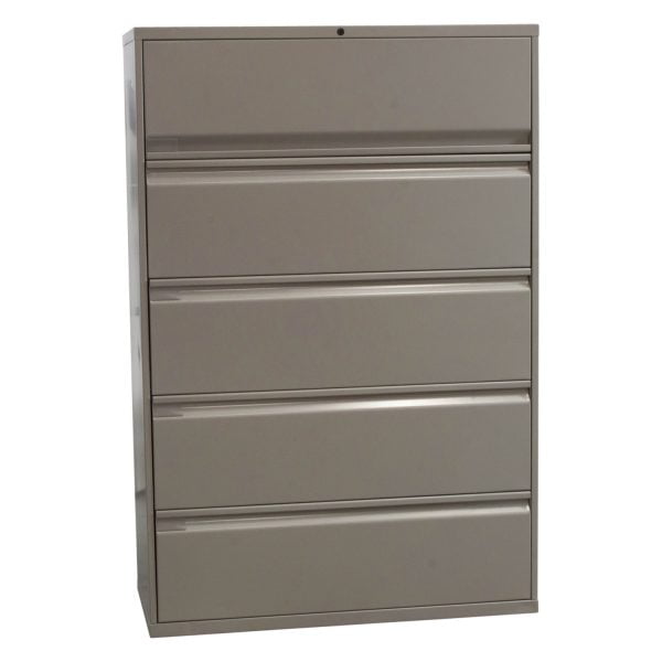 Knoll Calibre Used 5 Drawer Lateral File 30 Inch, Dark Putty - National ...