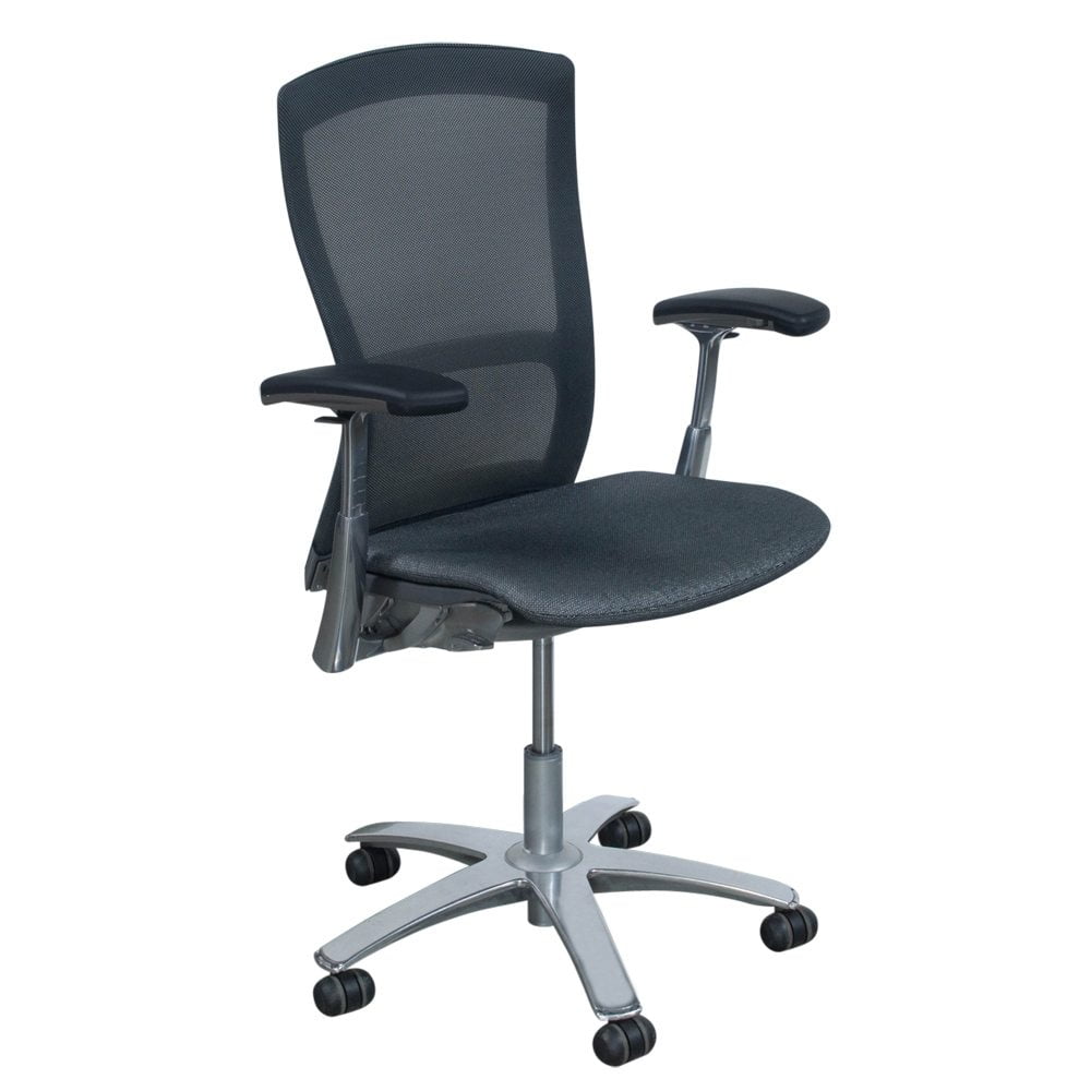 Knoll Life Used Gray Mesh Back Task Chair, Silver Pattern - National ...