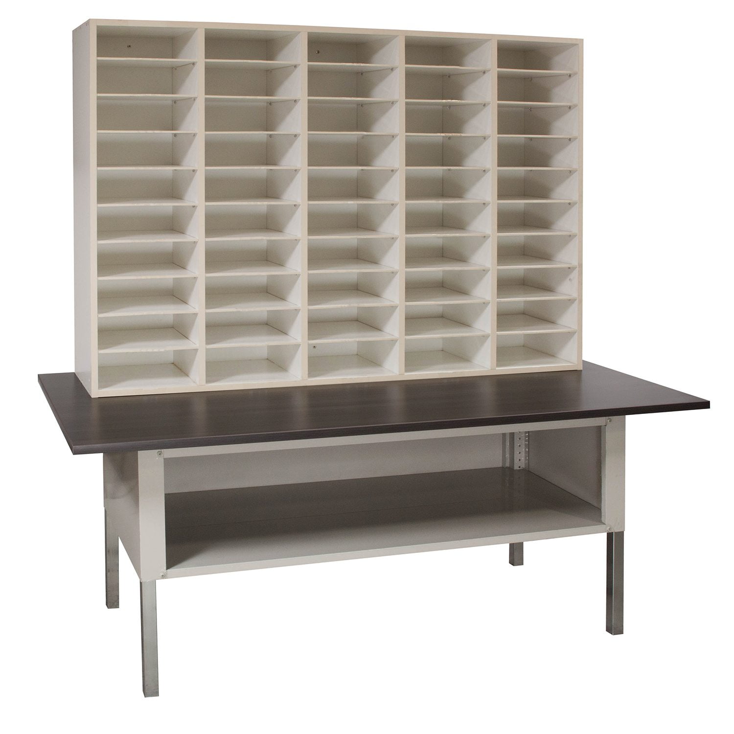 Used Laminate Mail Sorter, Gray - National Office Interiors and Liquidators