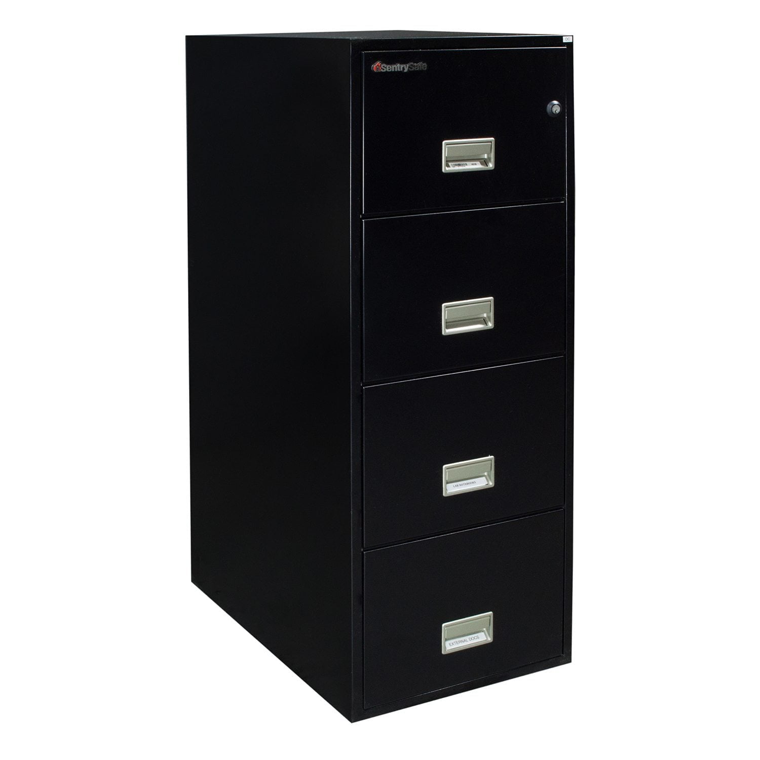 Sentry Safe Used Legal Sized Vertical Fire File, Black - National ...