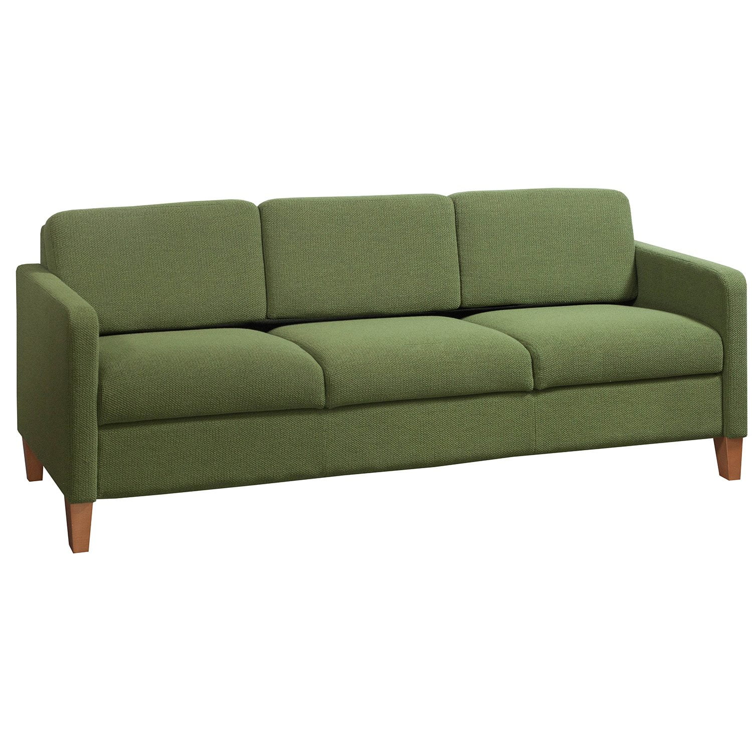 Steelcase Brayton Used 3 Seat Couch, Green Knit - National Office ...