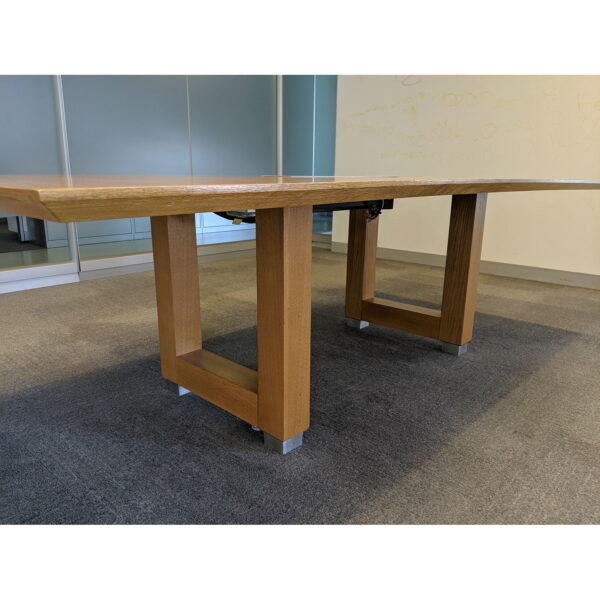 Steelcase Convene 4x7 Used Wood Veneer Conference Table, Maple ...