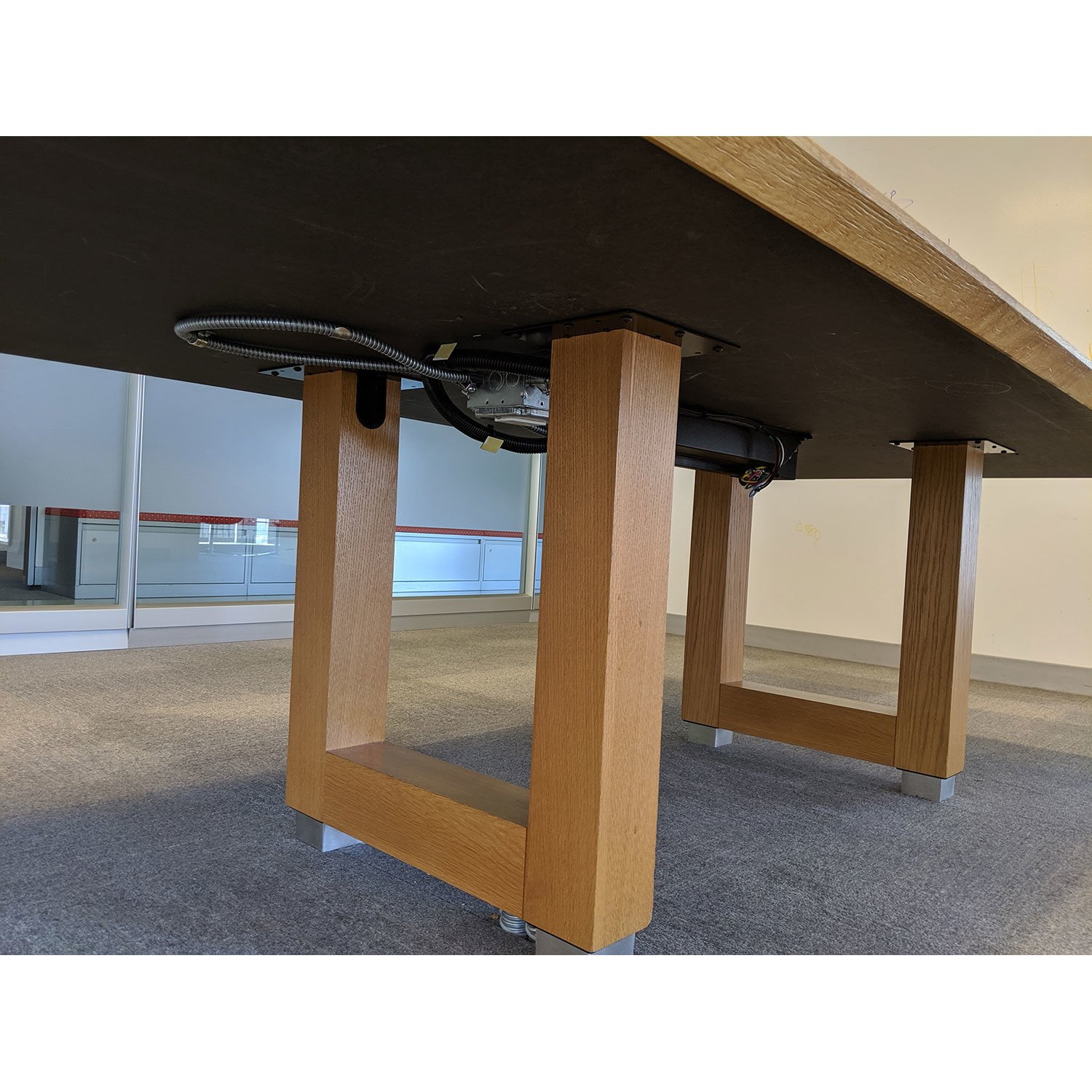 Steelcase Convene 4x7 Used Wood Veneer Conference Table, Maple ...