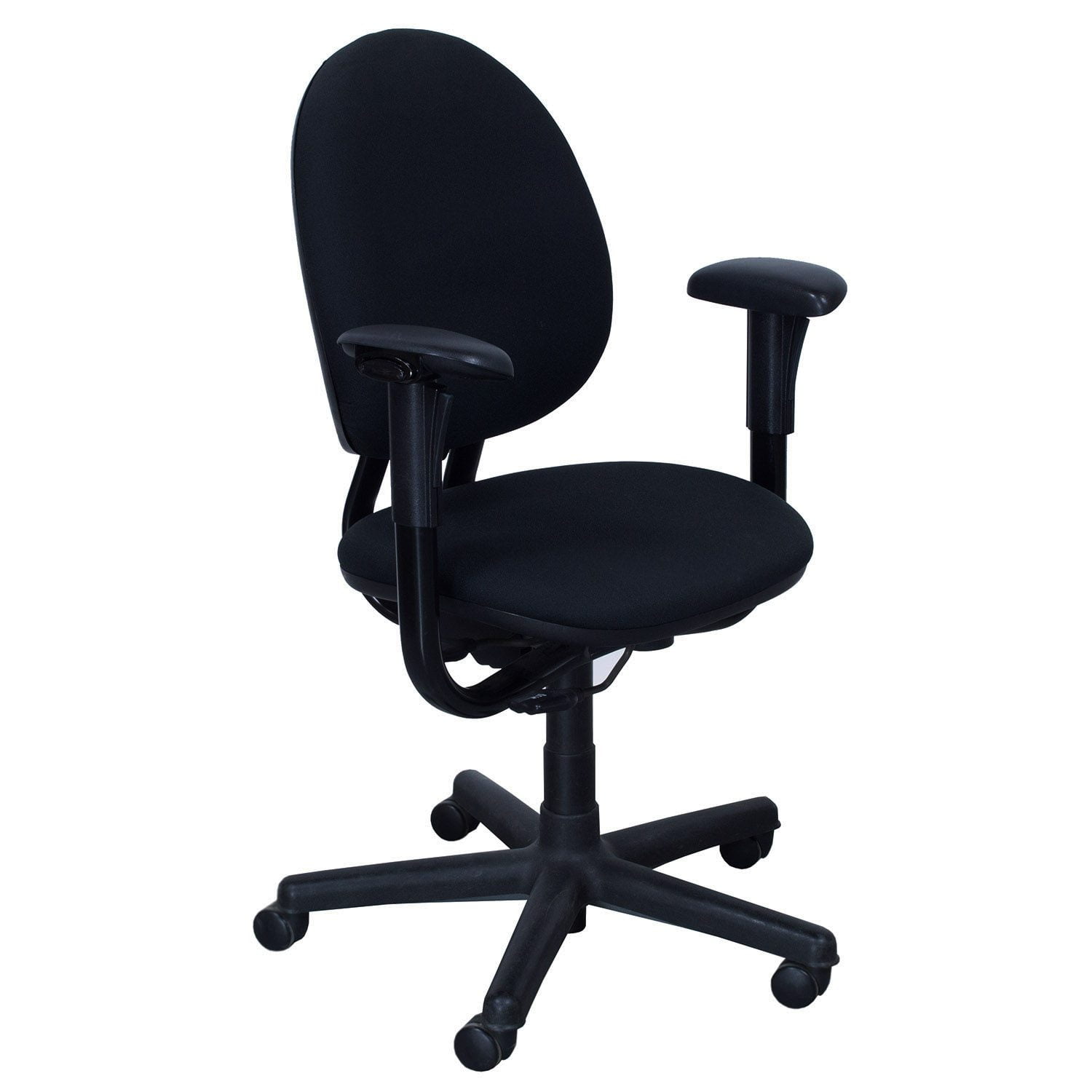 Steelcase Criterion Used High Back Task Chair, Black - National Office ...