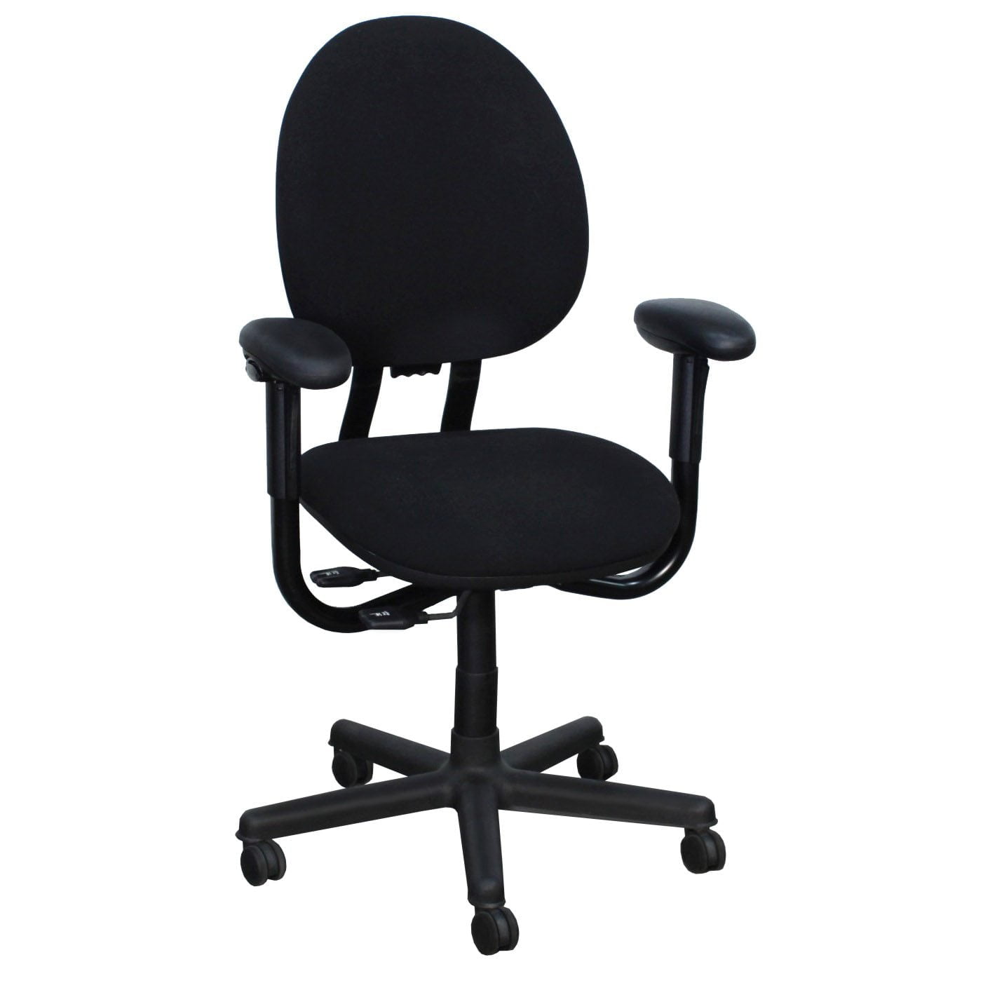 Steelcase Criterion Used High Back Series Task Chair, Black - National ...