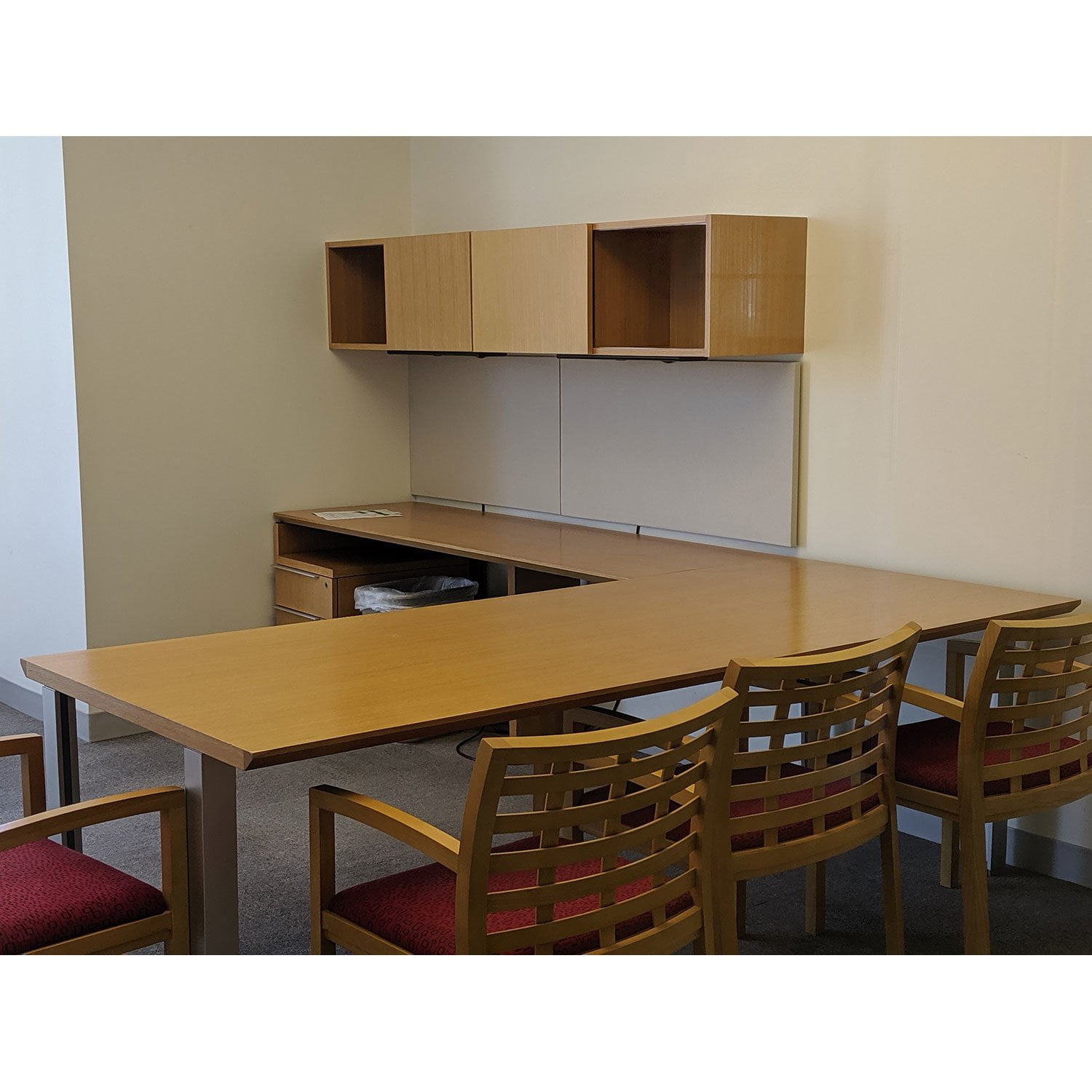 Steelcase Elective Elements Used L-Shape Executive Desk Left Return ...