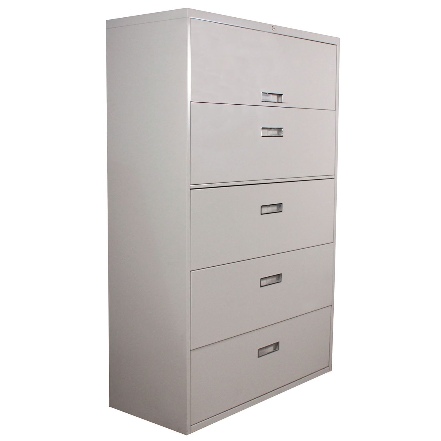 Steelcase Used 5 Drawer Light Putty Lateral File 800 Series 42 Inch ...