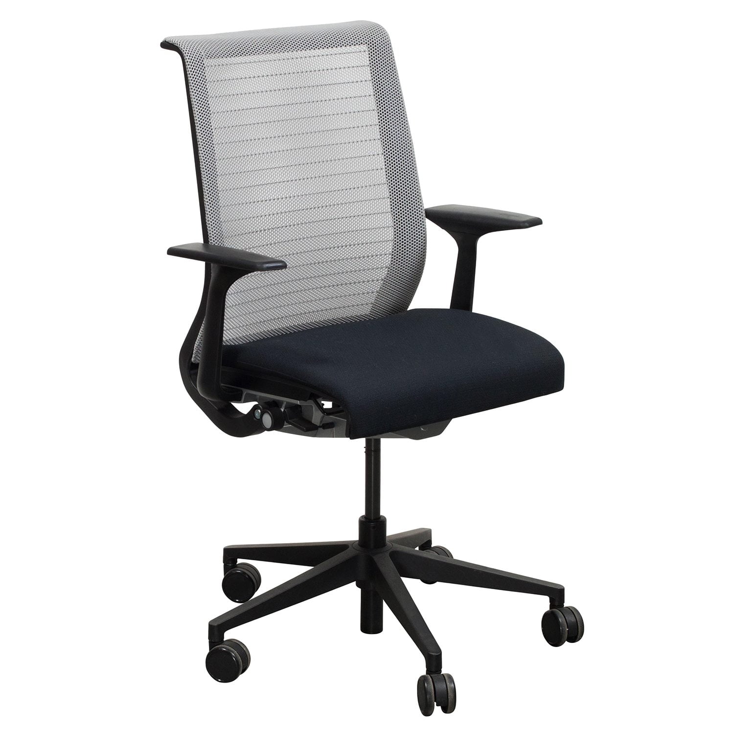 Steelcase Think Used Mesh Back Conference Chair, Black - National ...