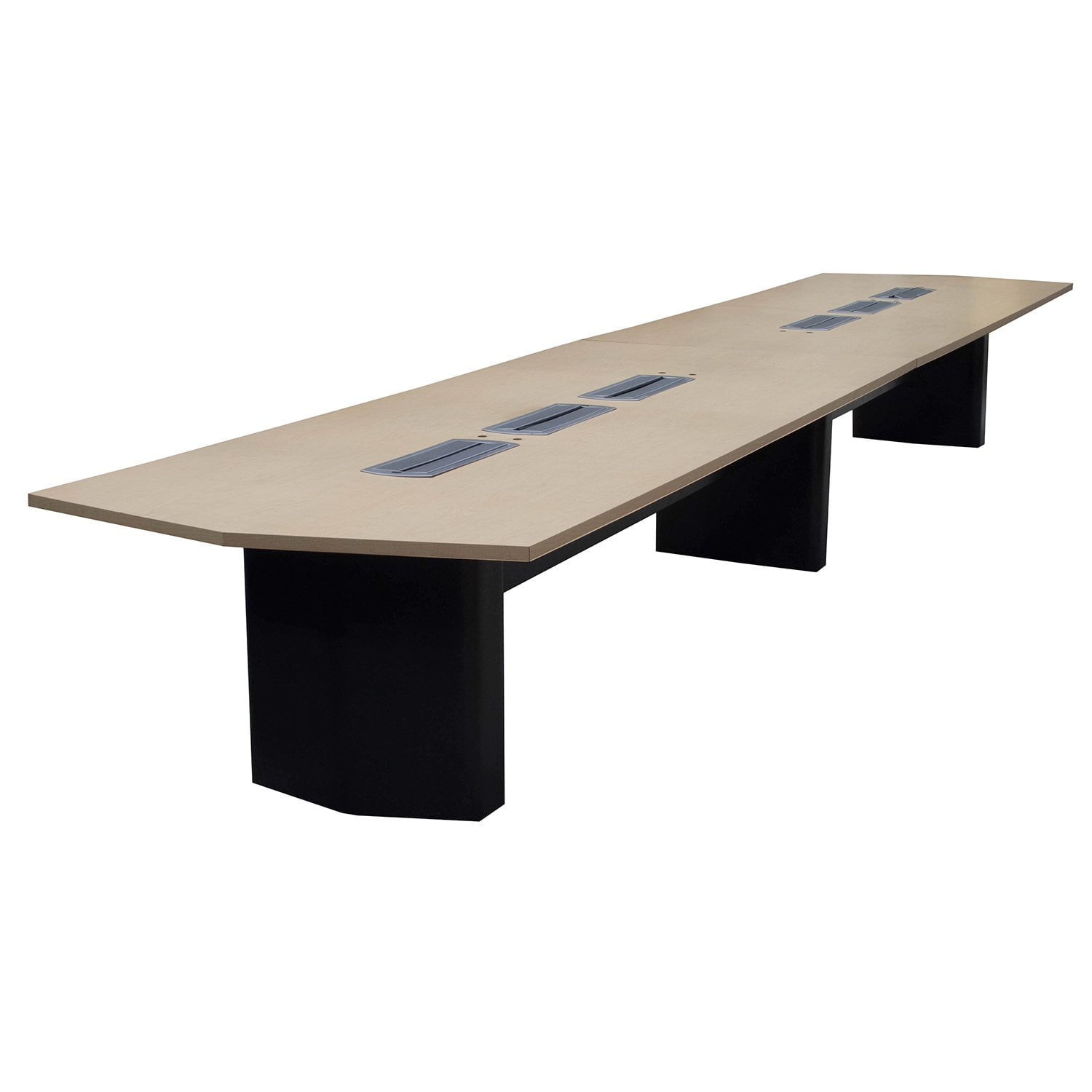 Steelcase Vecta Used 20ft Laminate Conference Table, Maple - National ...