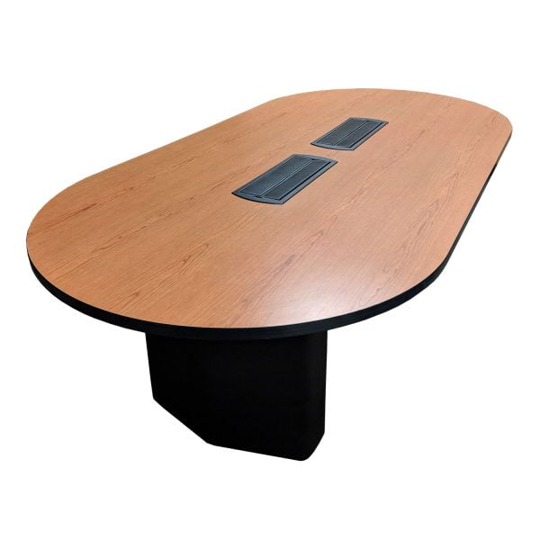 Steelcase Vecta Used 8 Foot Laminate Conference Table, Cherry ...