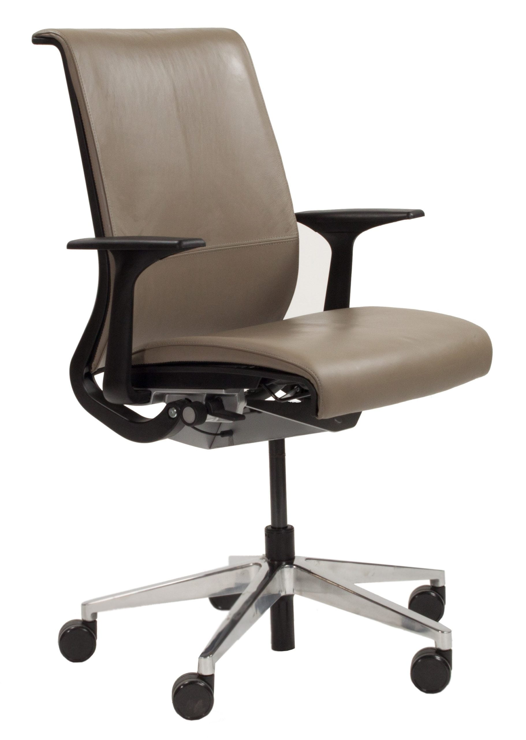 Steelcase Think Used Leather Task Chair, Balsam - National Office ...