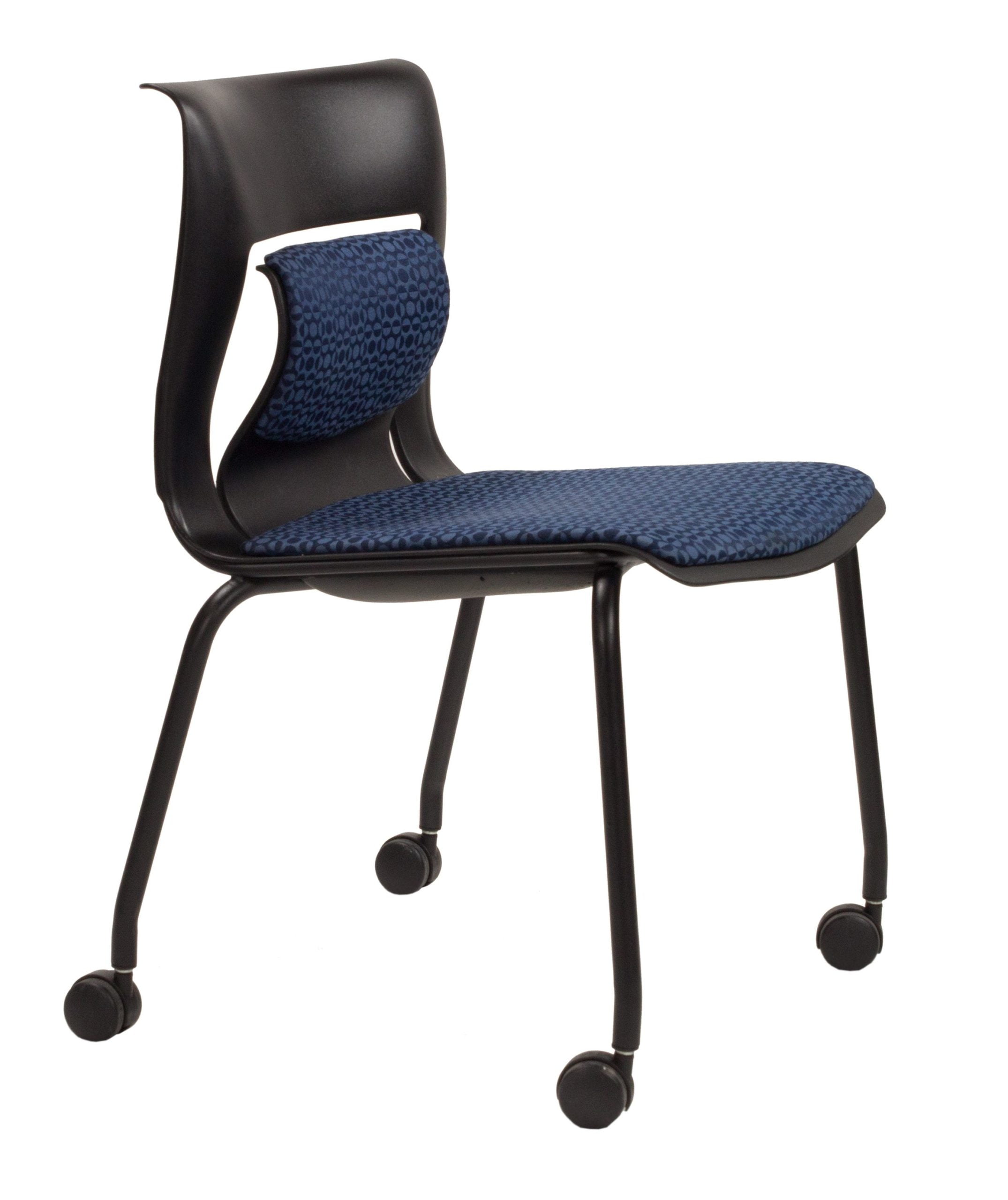 Stylex Rhythm Used Stacking Chair, Navy Sphere - National Office ...