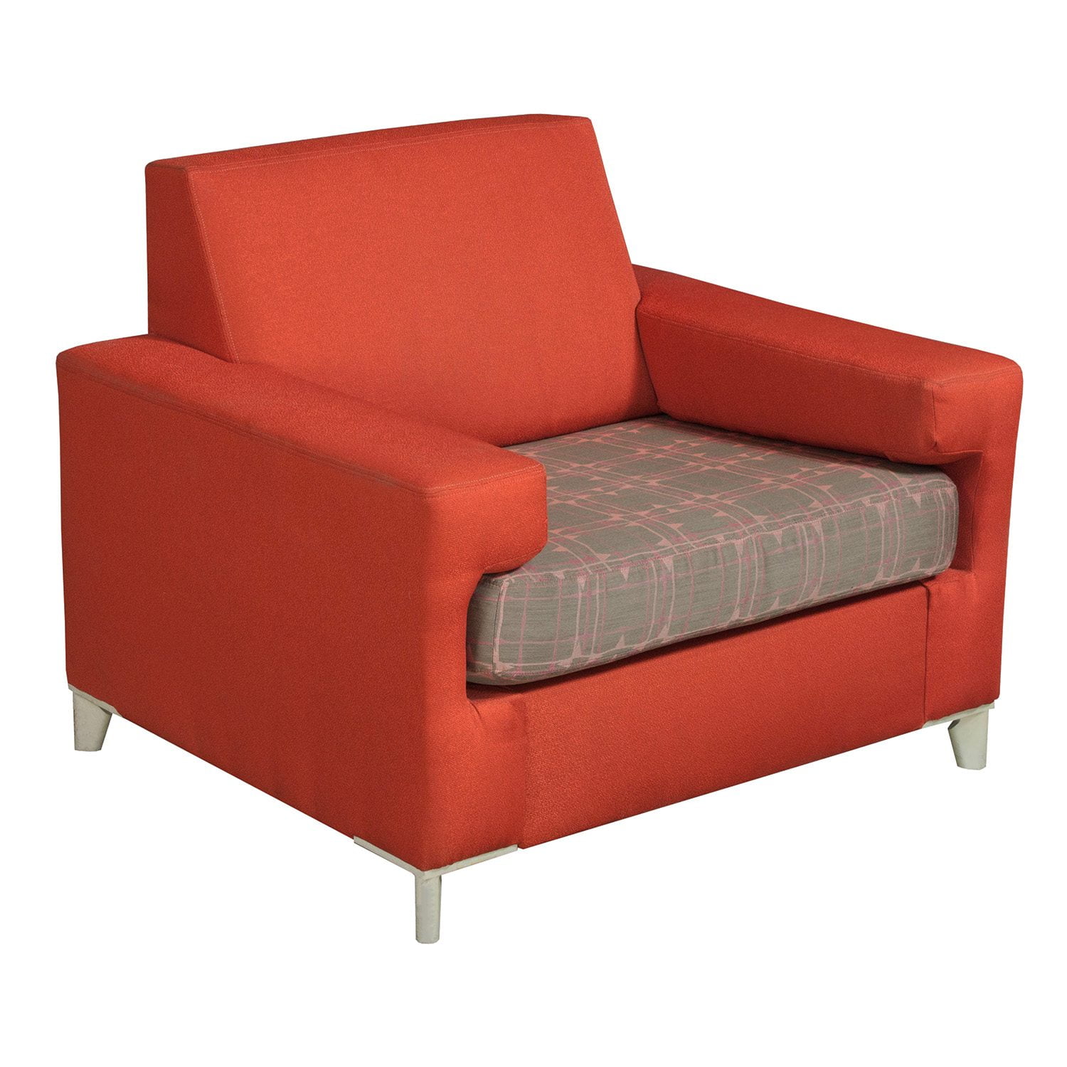 Tuohy Used Lounge Chair with Arms, Red - National Office Interiors and ...