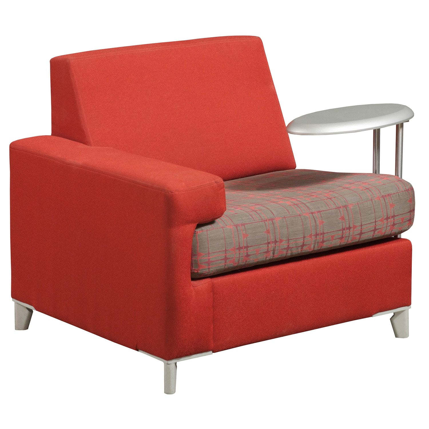 Tuohy Used Left Tablet Lounge Chair, Red - National Office Interiors ...