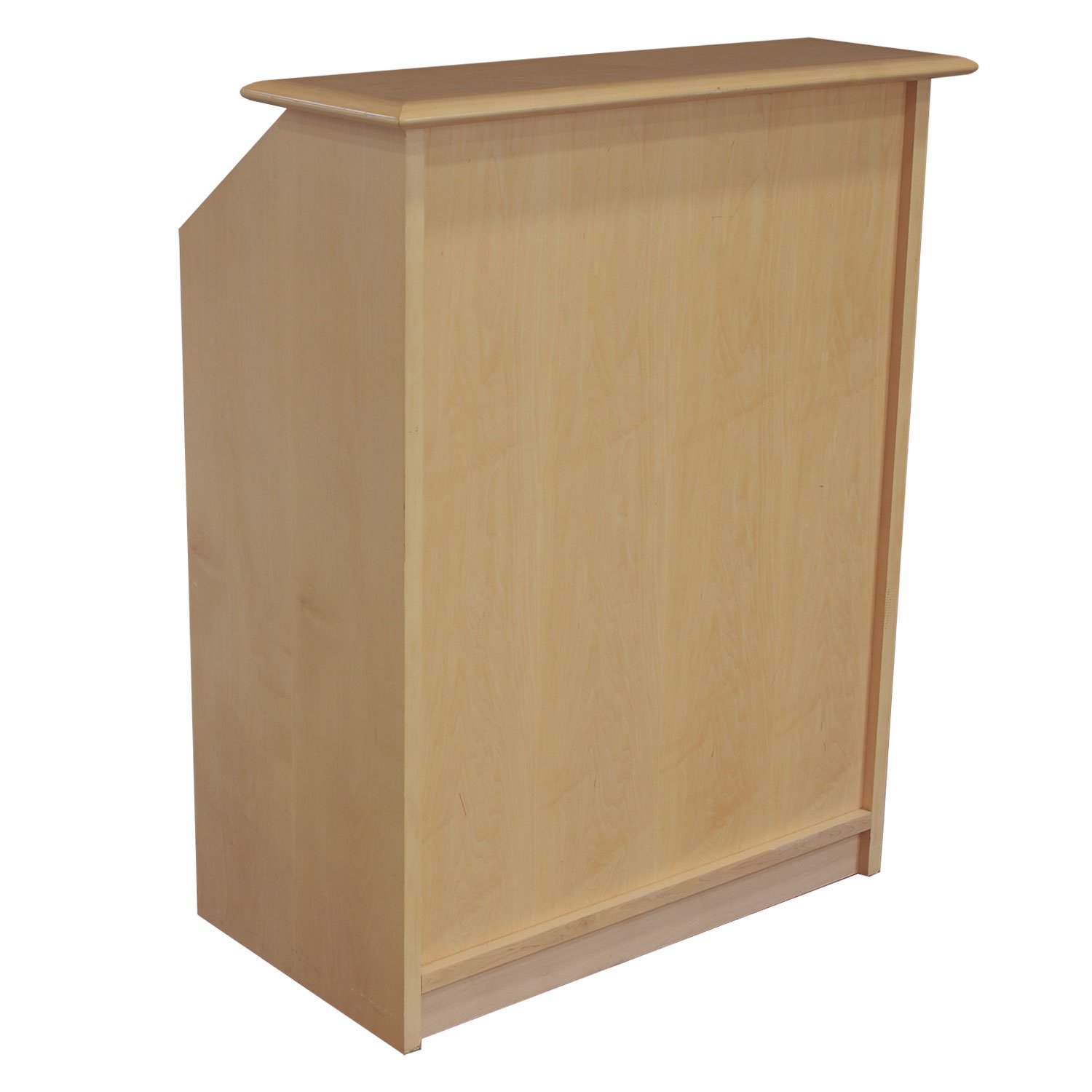 Used Laminate Mobile Podium, Maple - National Office Interiors and ...