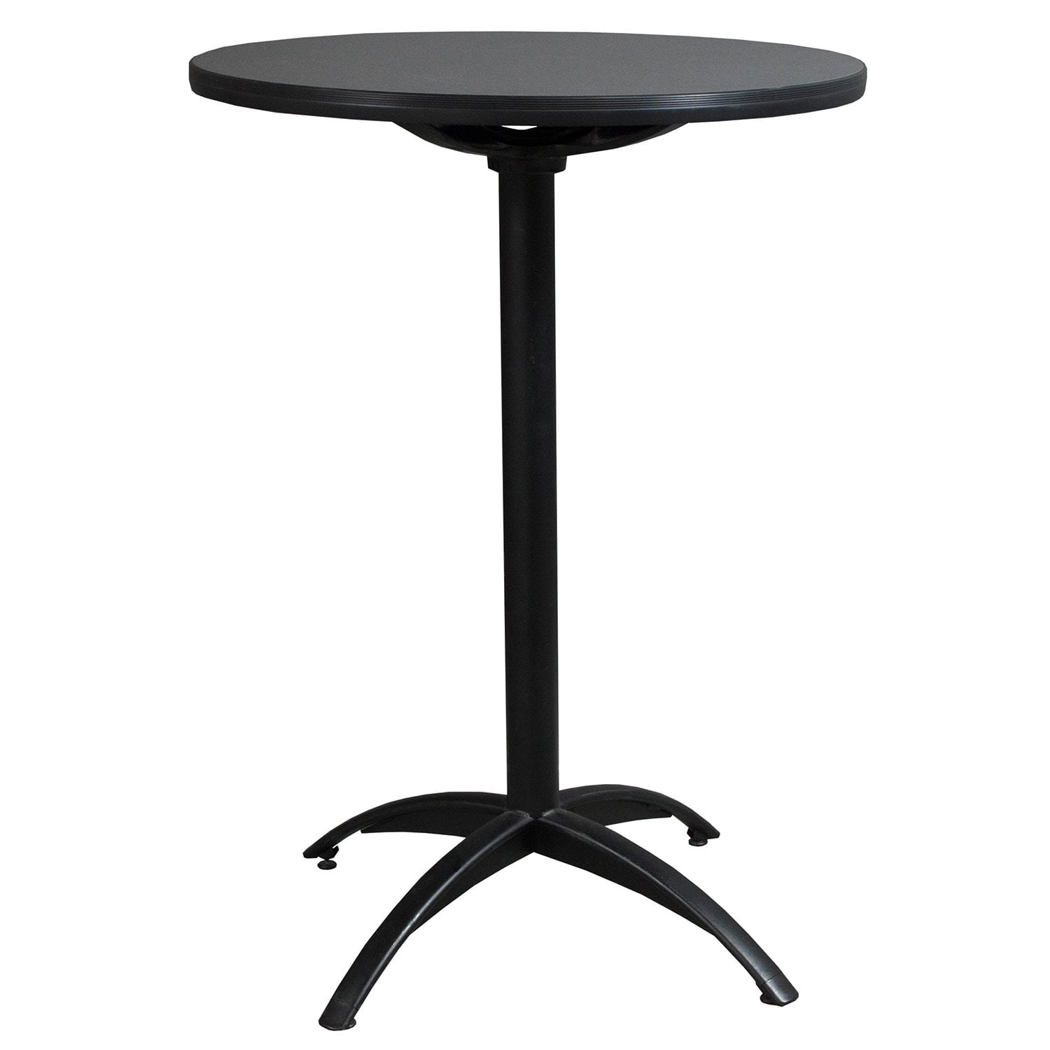 Steelcase Vecta Used 30 In Laminate Tall Bistro Round Table, Gray ...