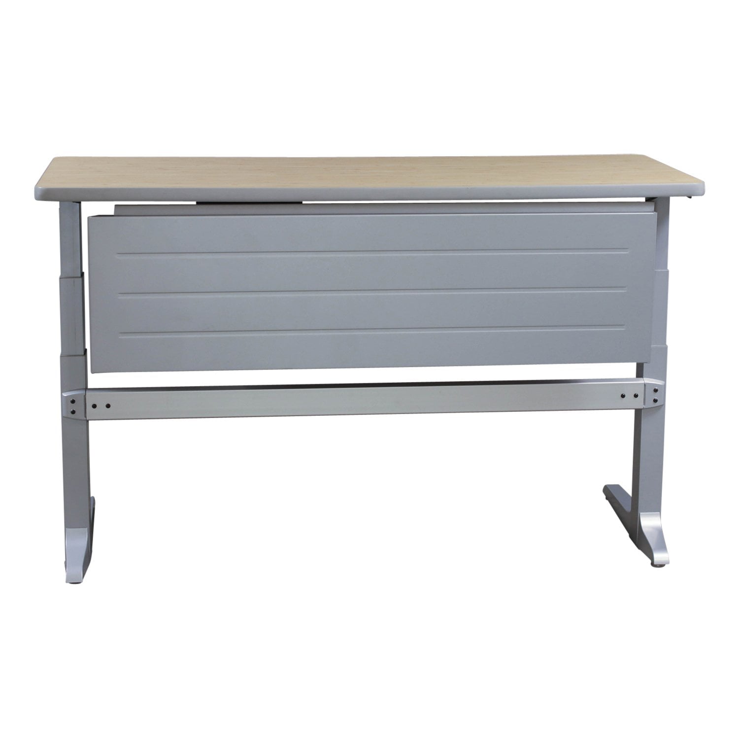 Workrite Sierra Used 24x60 Electric Sit Stand Table, Maple Top ...