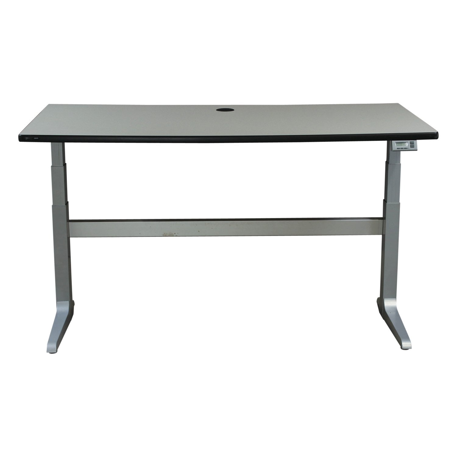 Workrite Sierra Used 30x60 Electric Sit Stand Table, Speckled Gray Top ...