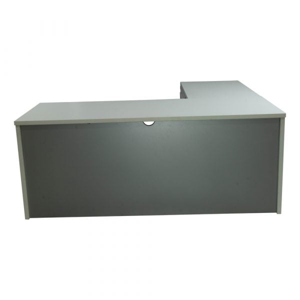 Haworth Compose Used L-Shape Desk Set w/ Left Return, White - National ...