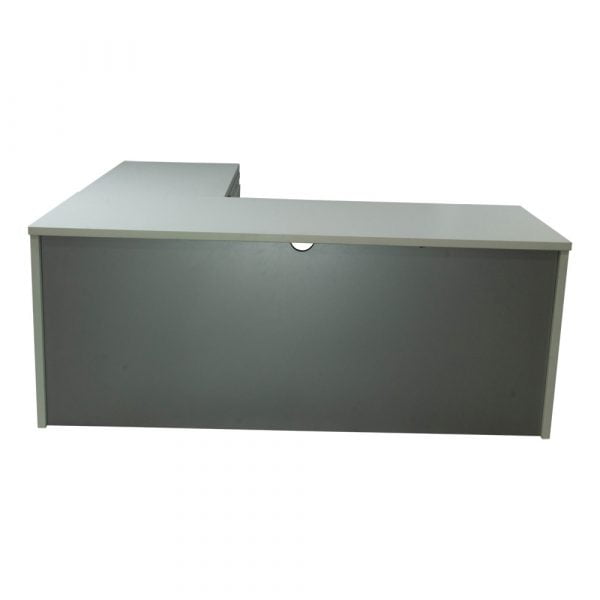 Haworth Compose Used L-Shape Desk Set w/ Right Return, White - National ...