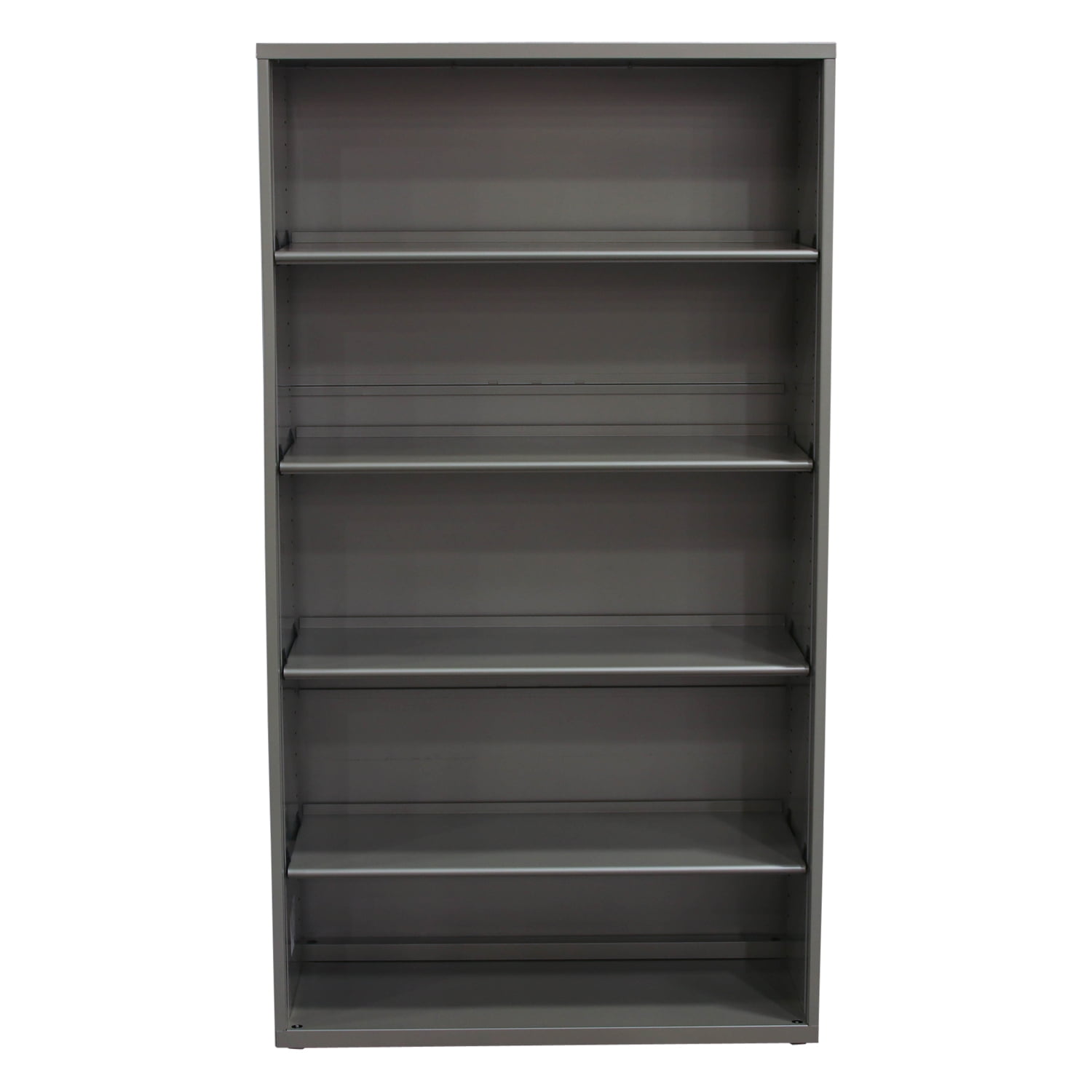 Used 65 In Metal Bookcase, Gold Metallic - National Office Interiors ...