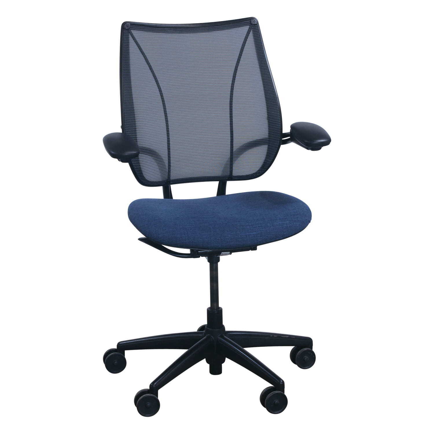 Humanscale Liberty Used Mesh Task Chair, Admiral Blue - National Office ...