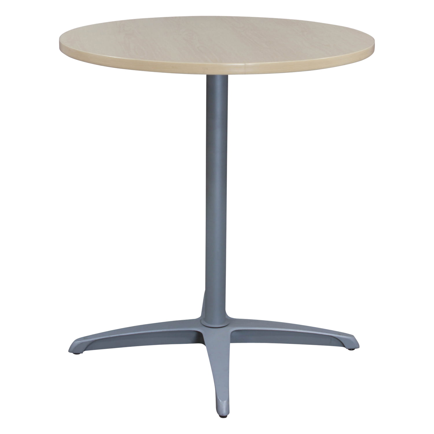 Teknion Used 36 Inch Round Laminate Tall Table, Maple - National Office ...