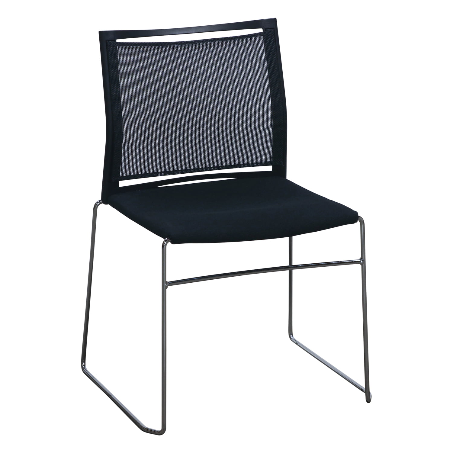 Source Tier Used Stacking Chair, Black - National Office Interiors and ...