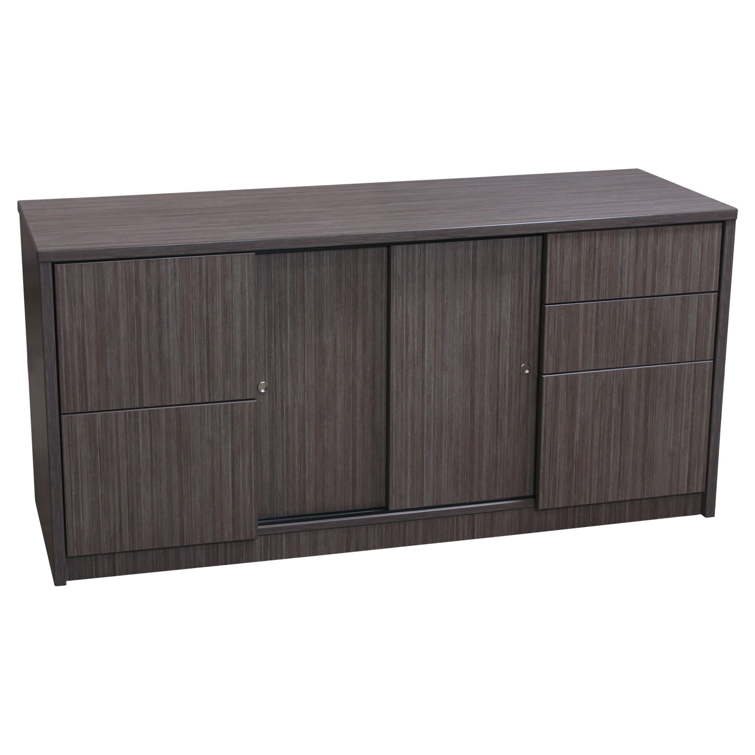 Maverick Used Storage Credenza, Absolute Acajou - National Office ...