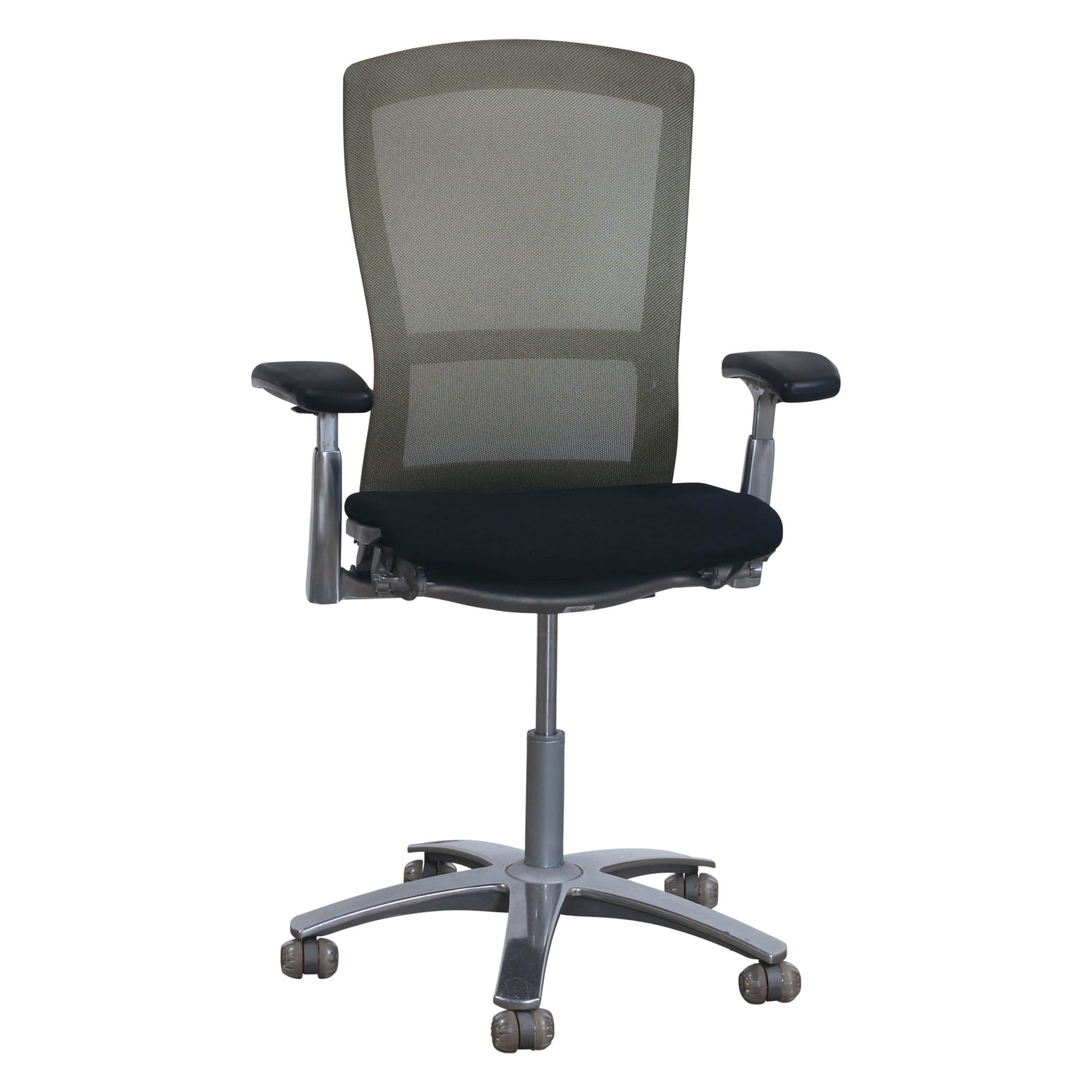 Knoll Life Used Gold Mesh Back Task Chair, Black - National Office ...
