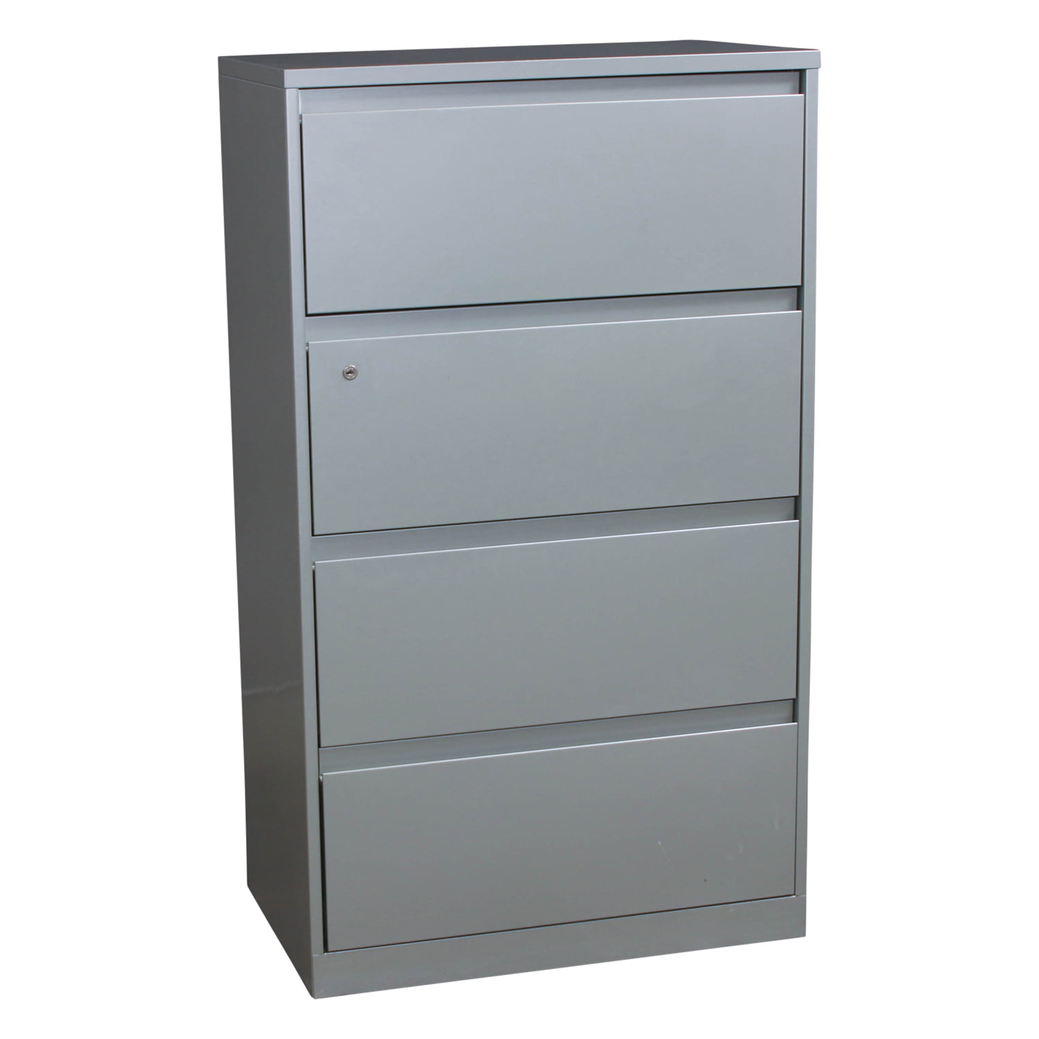 Steelcase 900 4 Drawer Used 30 Inch Lateral File, Silver - National ...