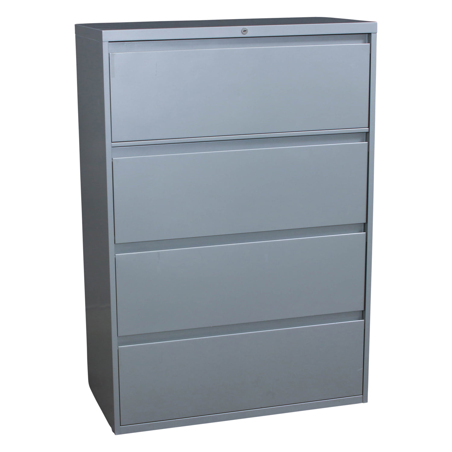 Steelcase 900 4 Drawer Used 36 Inch Lateral File, Silver - National ...