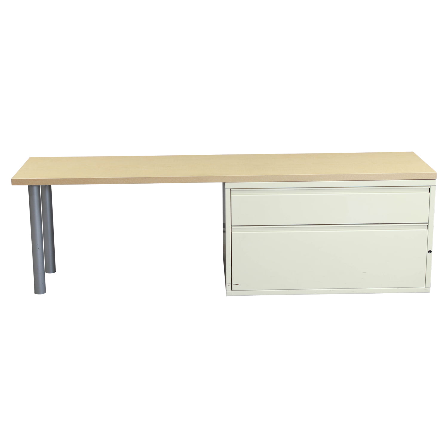Herman Miller Used 36 Inch Box File Lateral with Table, Putty and Maple ...