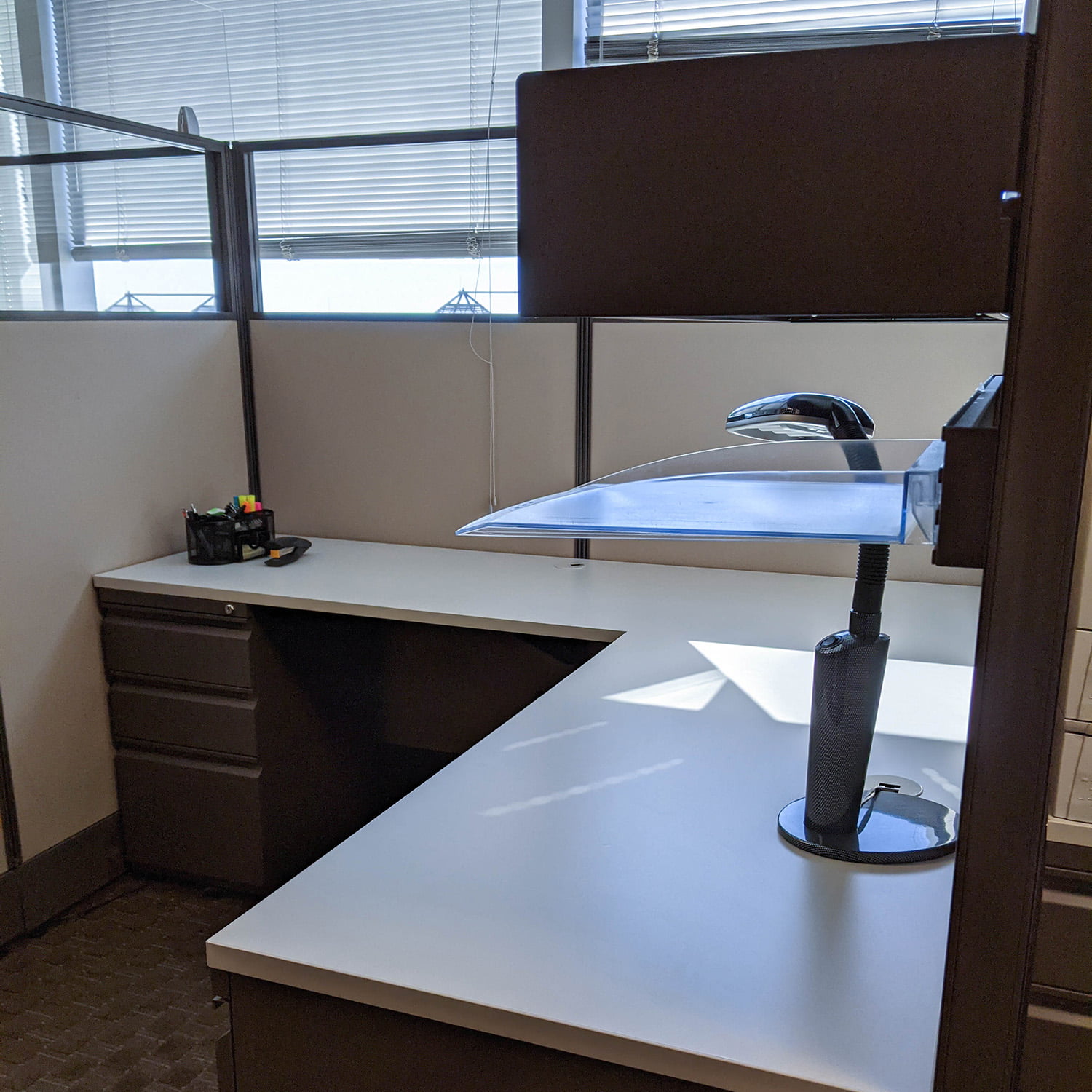 6x6 Haworth Used Cubicles, Gray - Sold in Rows - National Office ...