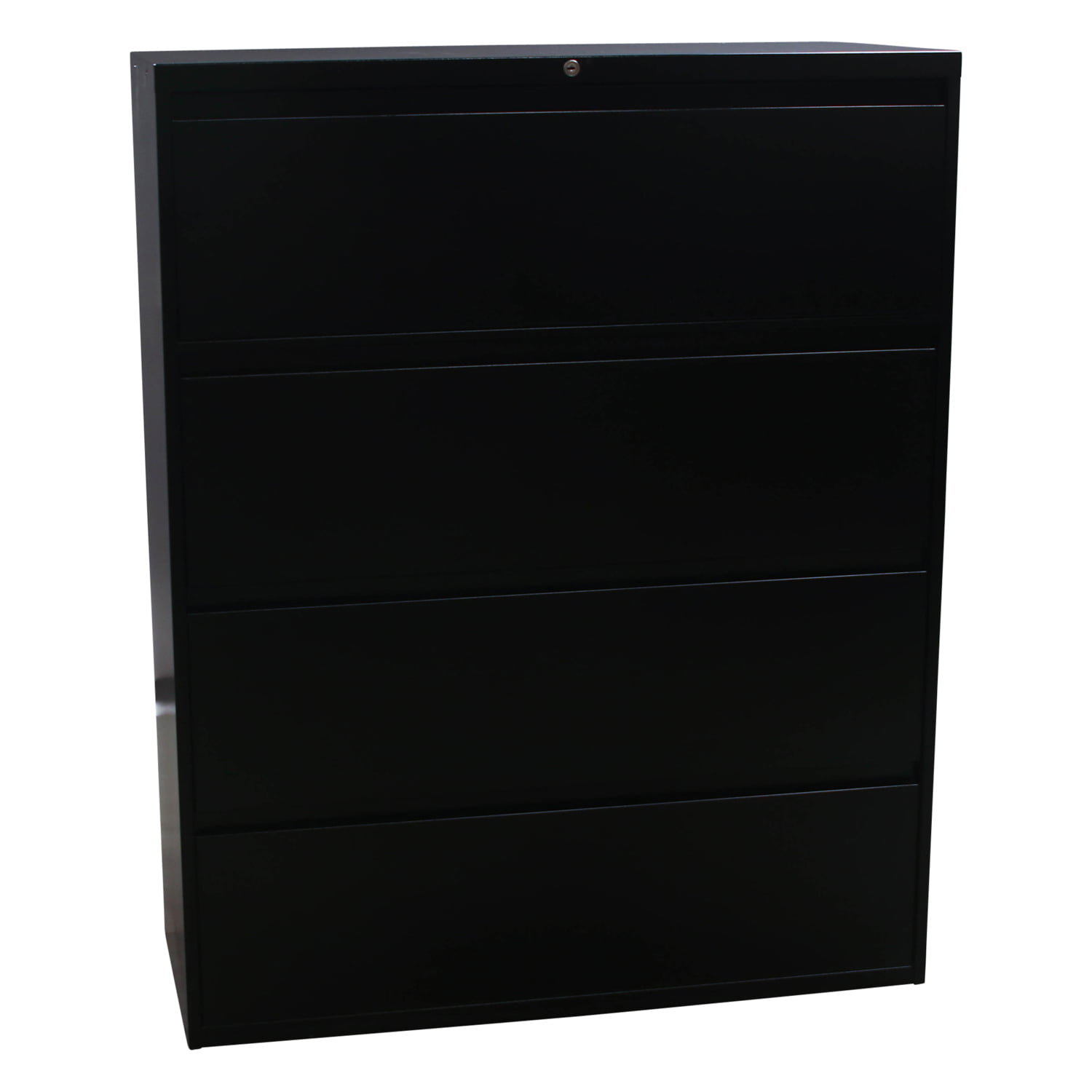 Steelcase 900 Series 4 Drawer Used 42 Inch Lateral File, Black ...