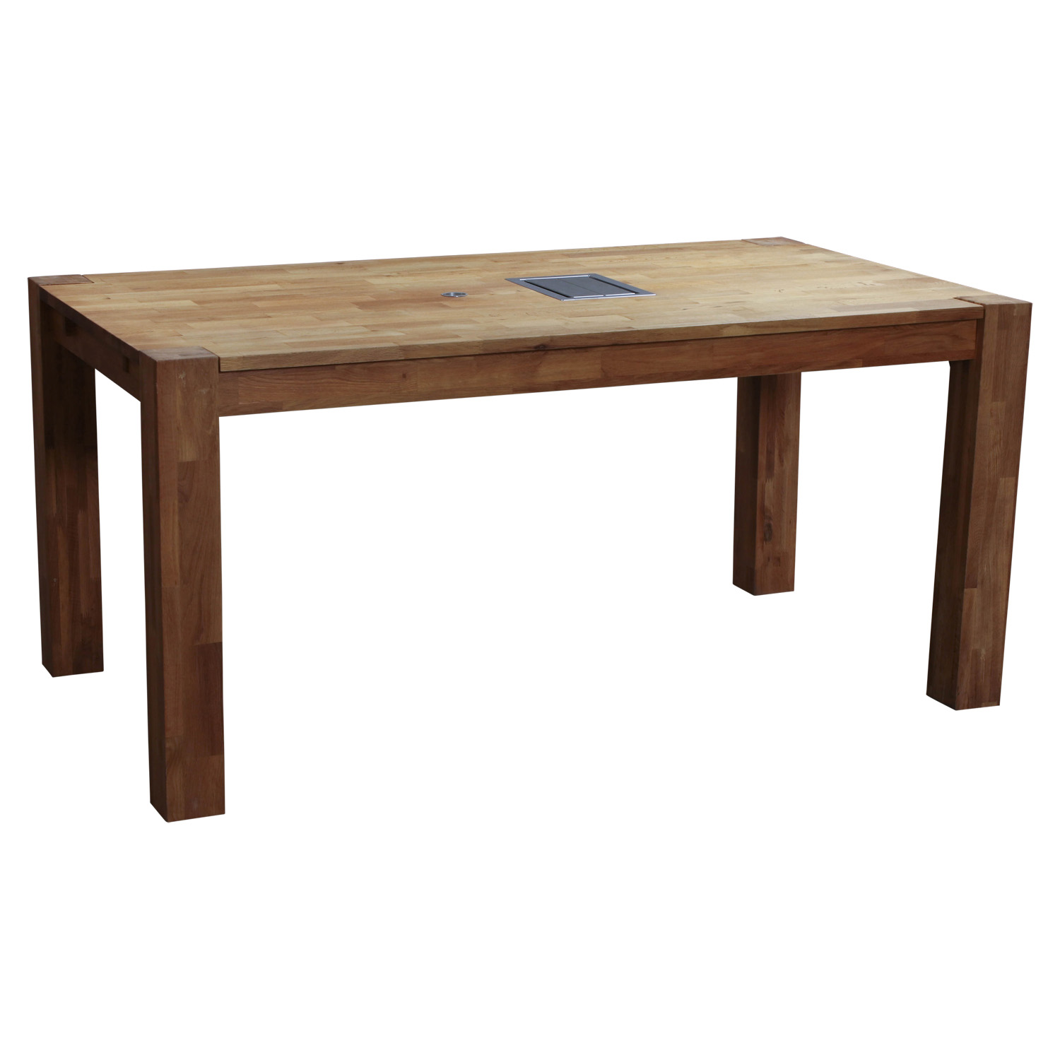 6 Foot Used Rustic Wood Table, Natural - National Office Interiors and ...