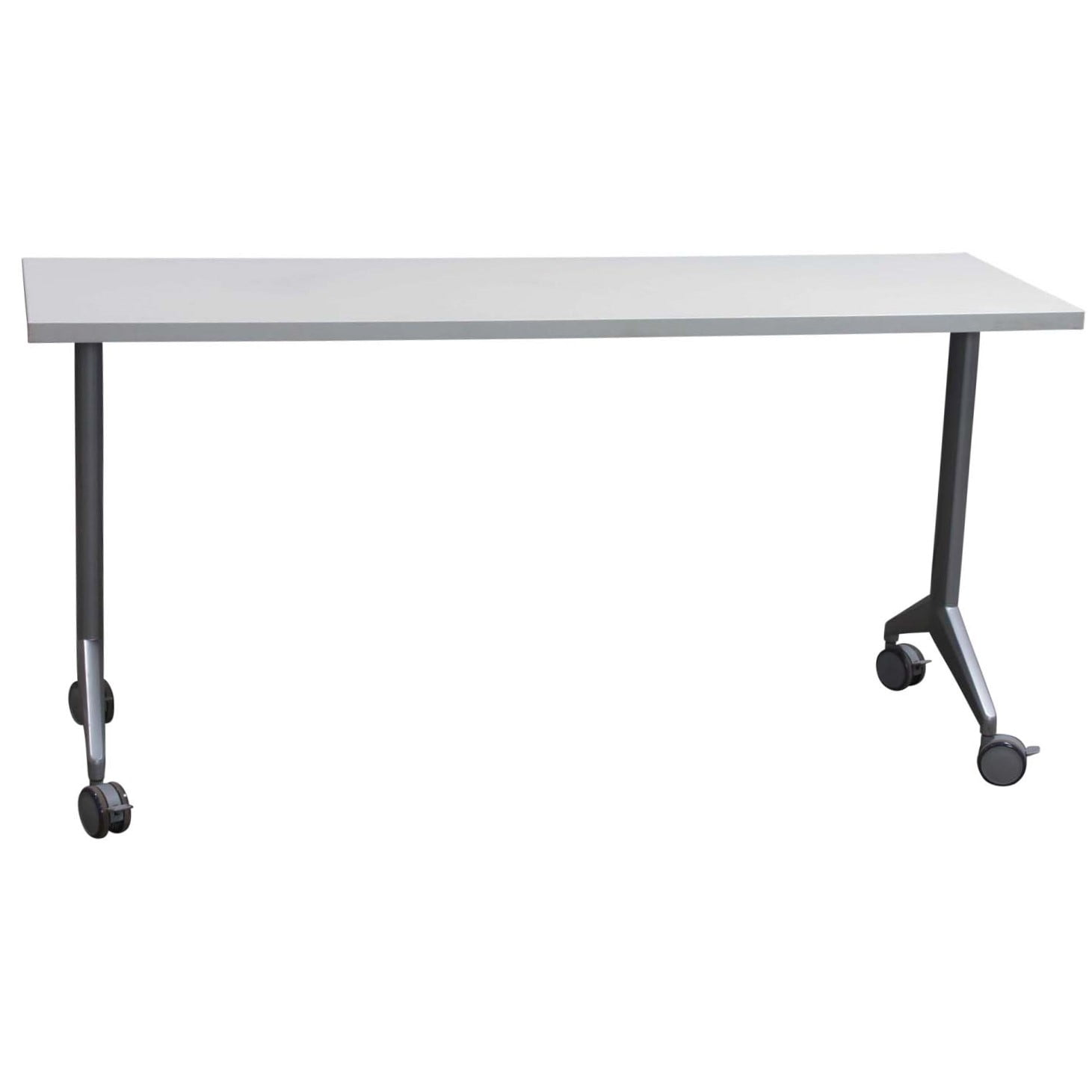 Allsteel 18x60 Used Mobile Table, White - National Office Interiors and ...