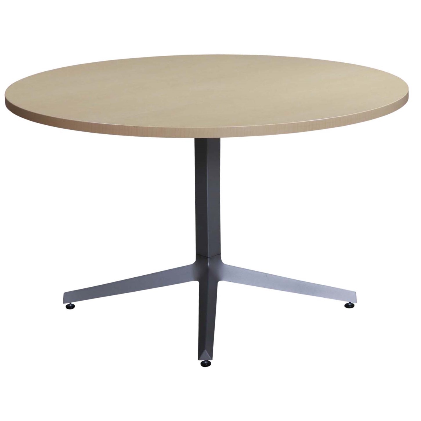 Knoll Used 48 Inch Round Laminate Table, Maple - National Office ...