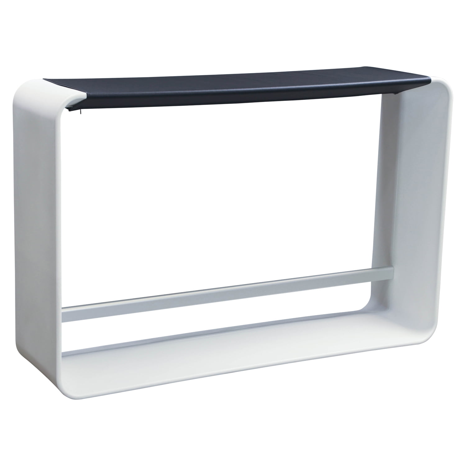 Haworth Hoop Used Modern Counter Height Collaborative Table, White and ...